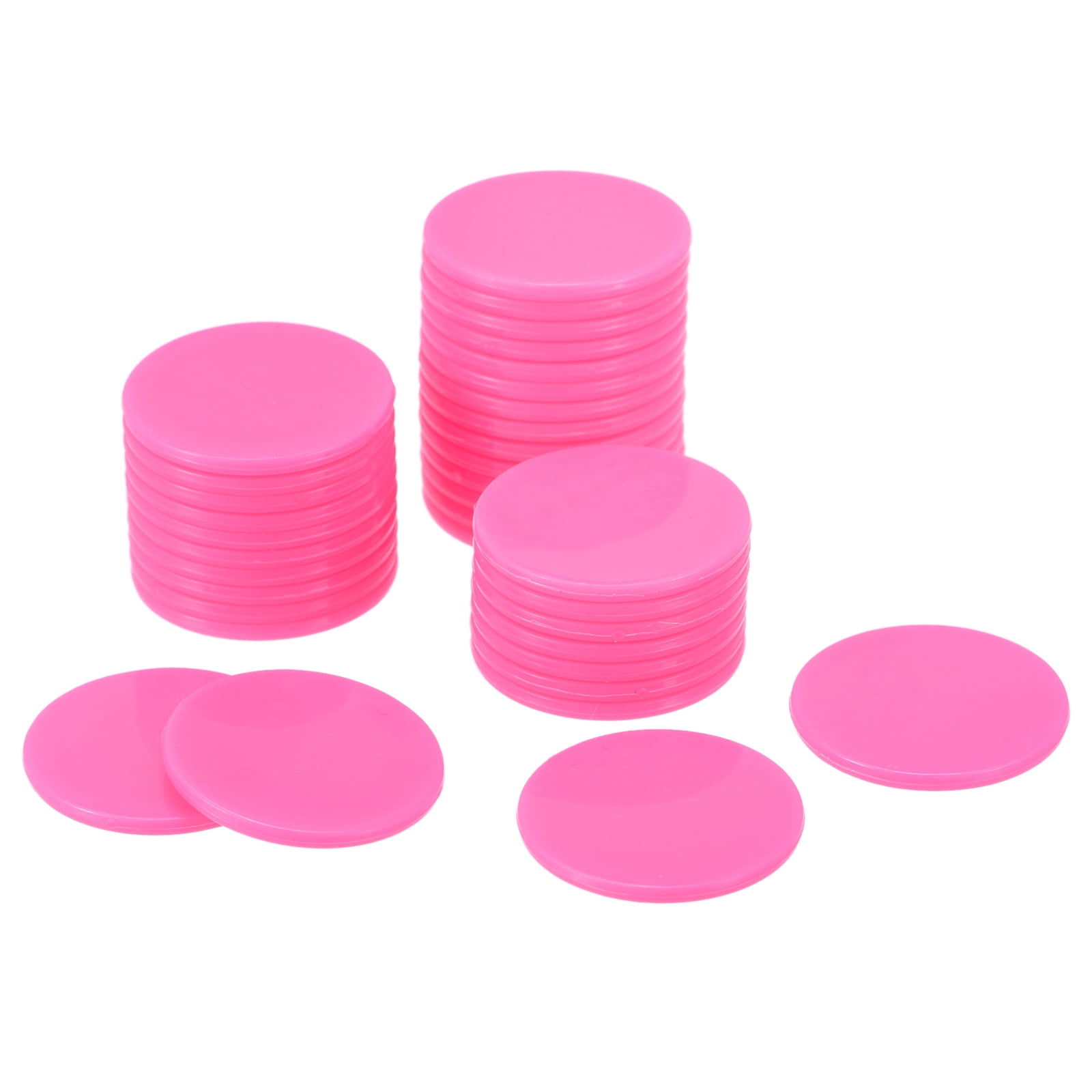 Uxcell Small Plastic Learning Counters 24mm/0.94 Inch Pink, Pack of 107 ...