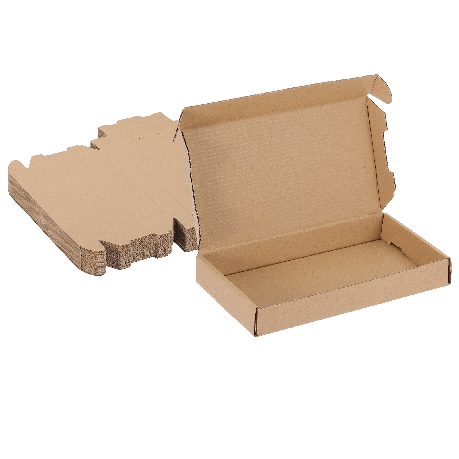 Uxcell Small Shipping Boxes Corrugated Cardboard Box Gift Boxes for ...