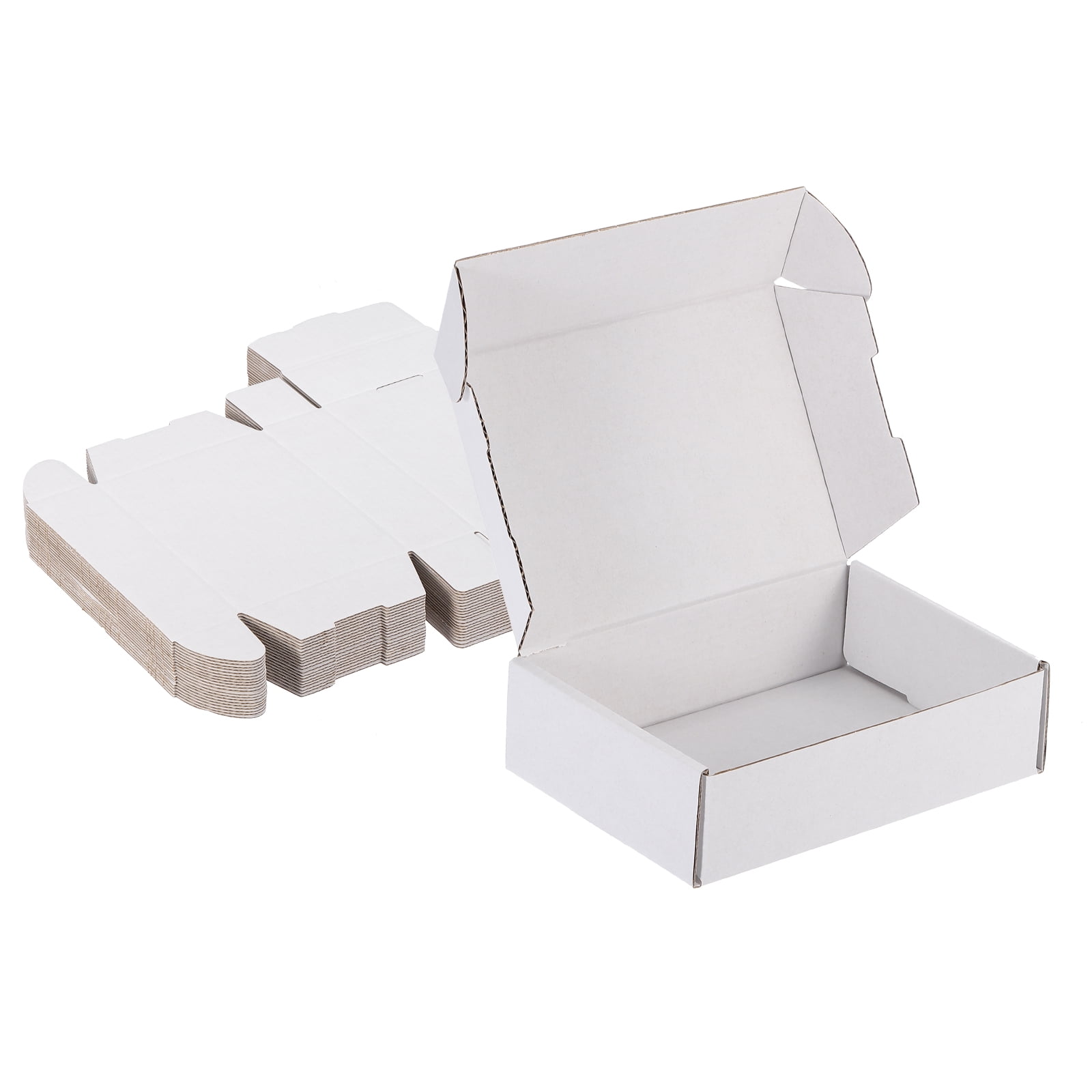 Uxcell Small Shipping Boxes Corrugated Cardboard Box Gift Boxes for ...