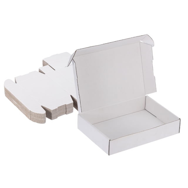 Uxcell Small Shipping Boxes Corrugated Cardboard Box Gift Boxes for ...