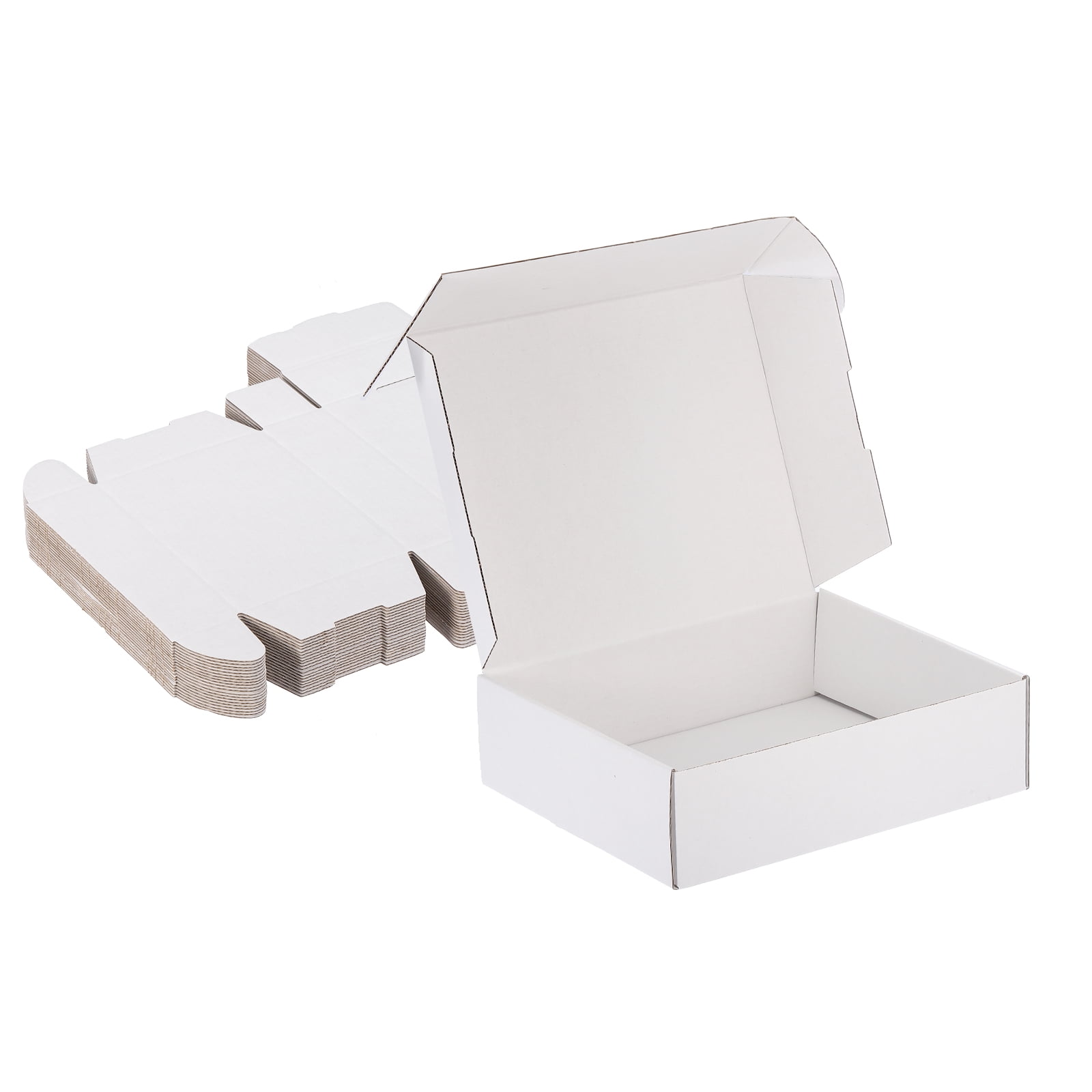 Uxcell Small Shipping Boxes Corrugated Cardboard Box Gift Boxes for ...