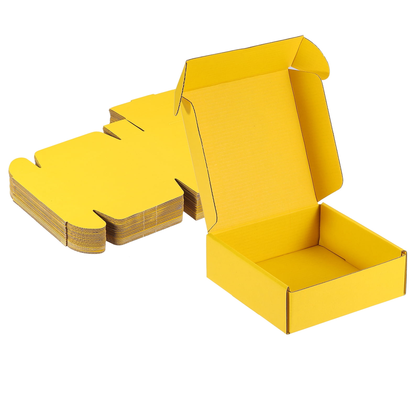 Uxcell Small Shipping Boxes Corrugated Cardboard Boxes Gift Boxes for ...