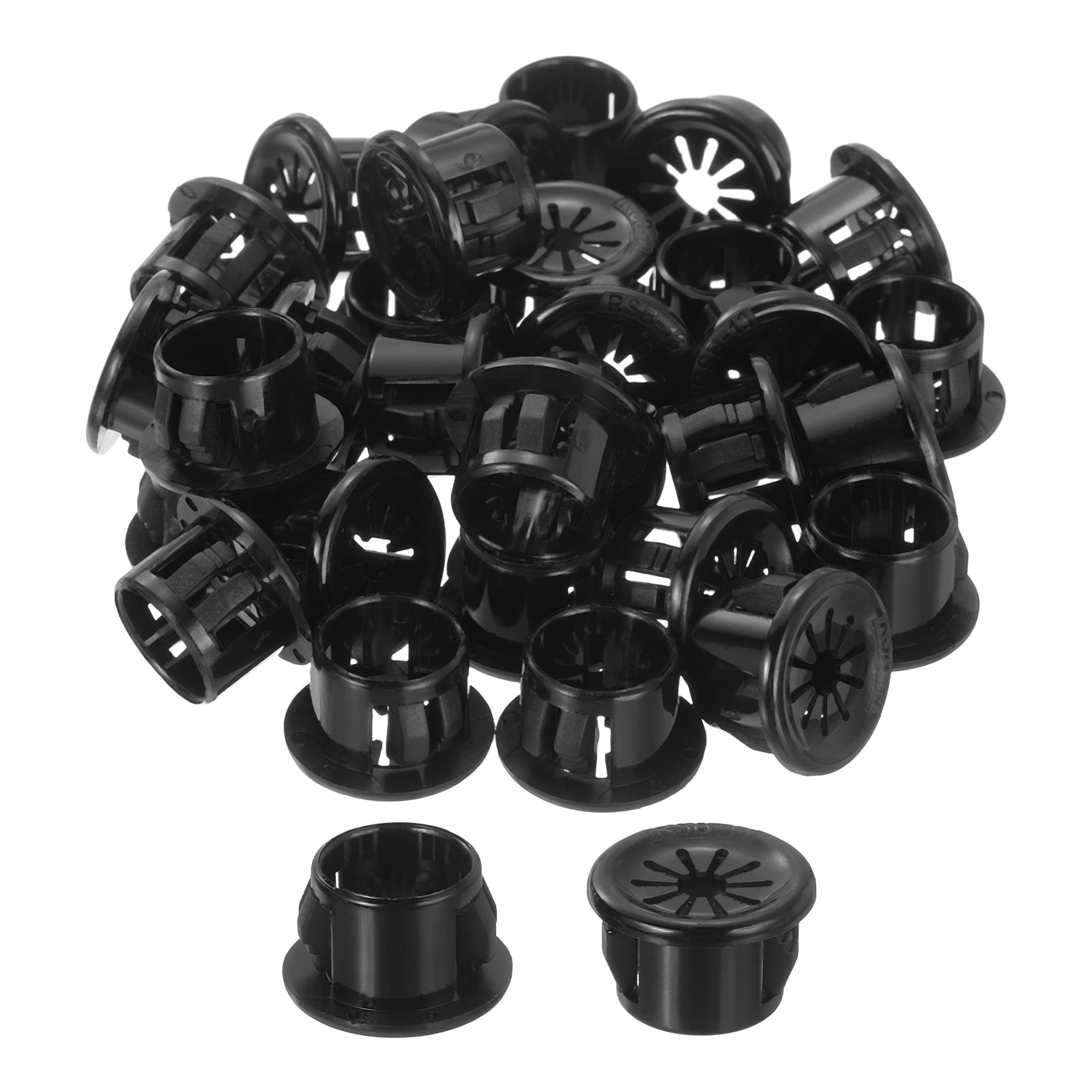 Uxcell Snap Bushing Grommet 0.5"(13mm) Mount Dia, 30Pack Nylon Bushing ...