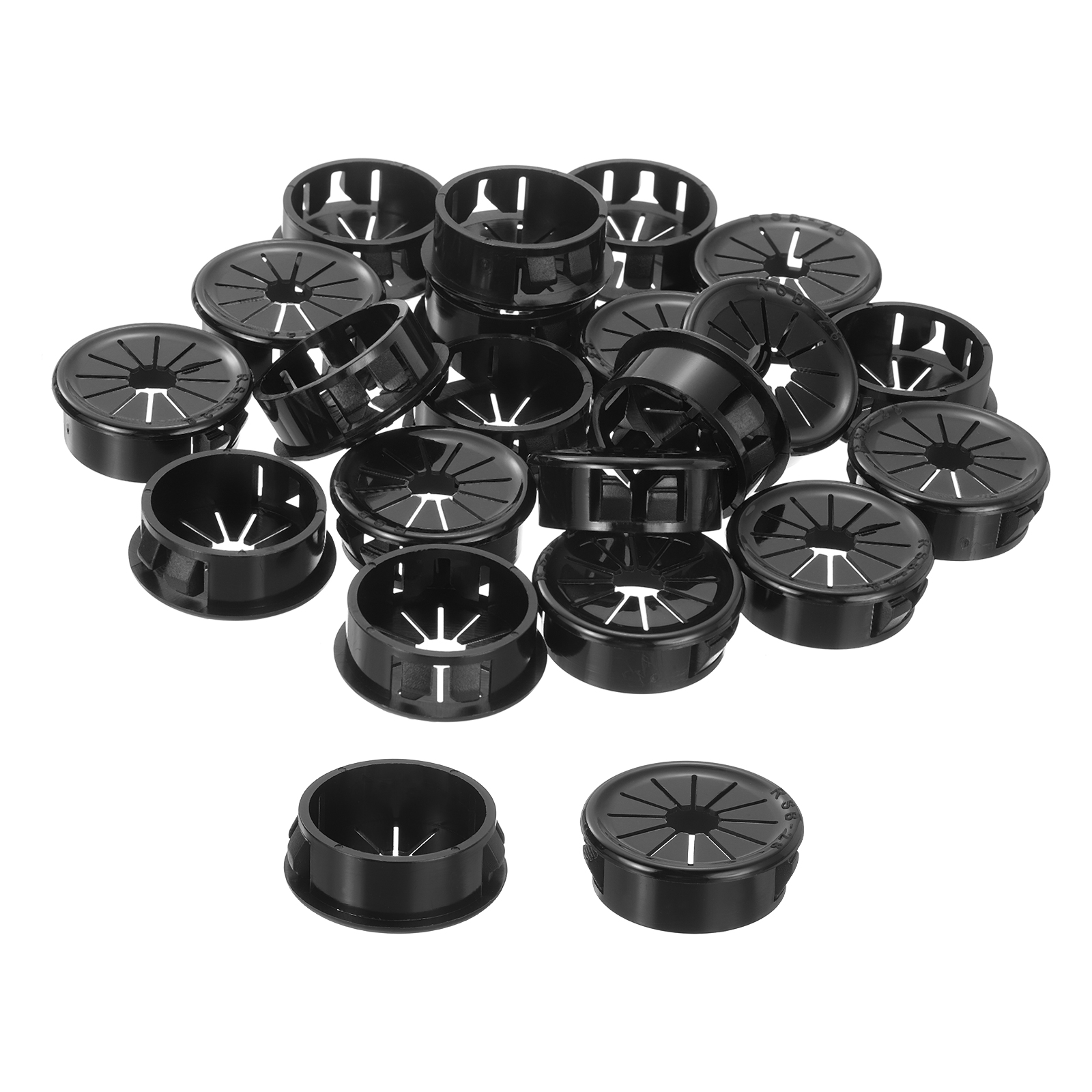 Uxcell Snap Bushing Grommet 1.1"(28mm) Mount Dia, 20Pack Nylon Bushing ...