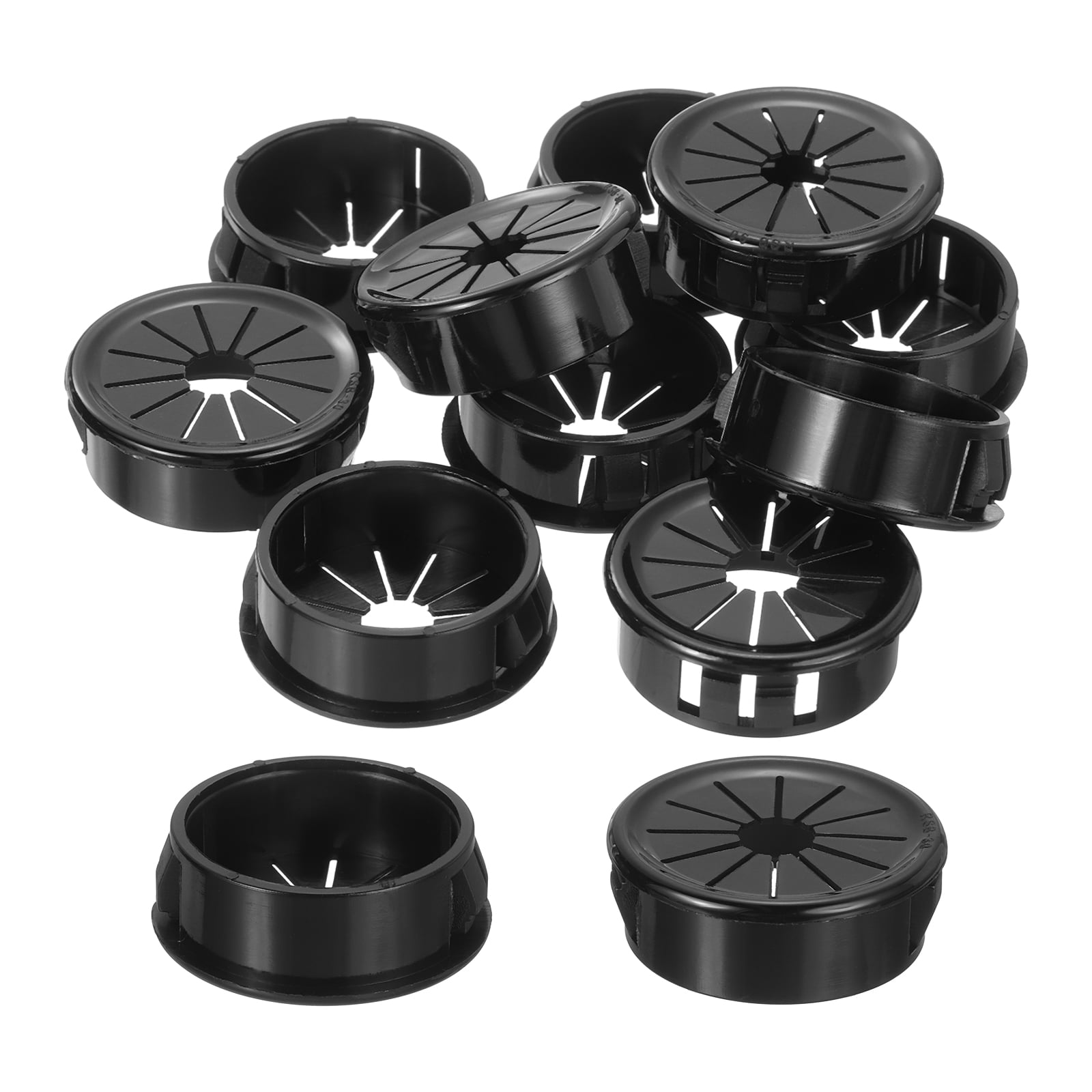 Uxcell Snap Bushing Grommet 1.18"(30mm) Mount Dia, 10Pack Nylon Bushing ...