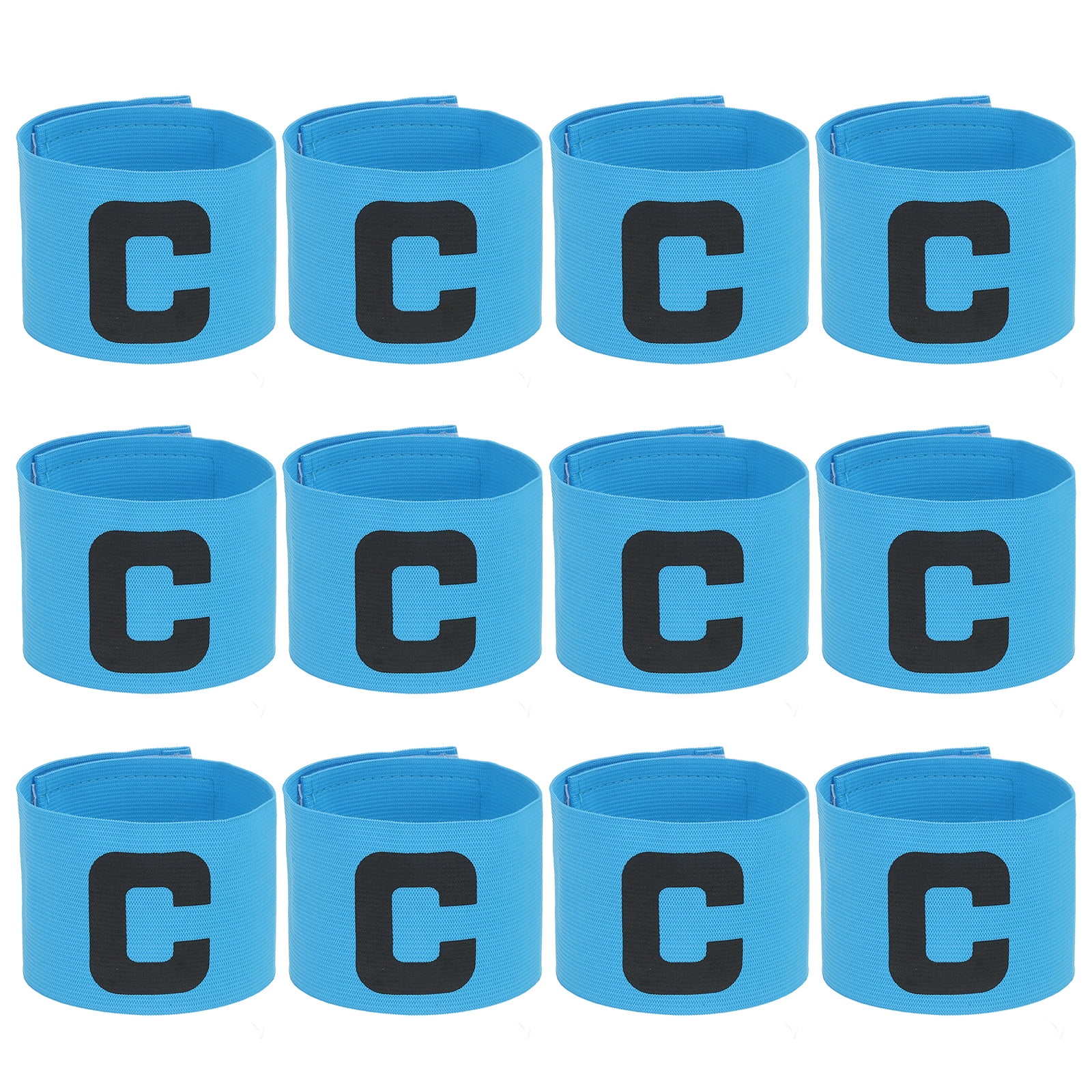 Uxcell Soccer Captain Armband Captain Arm Bands for Soccer Elastic ...
