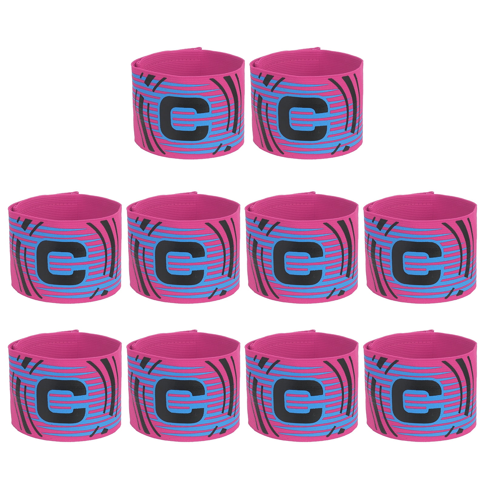 Uxcell Soccer Captain Armband, Captain Arm Bands for Soccer Elastic ...