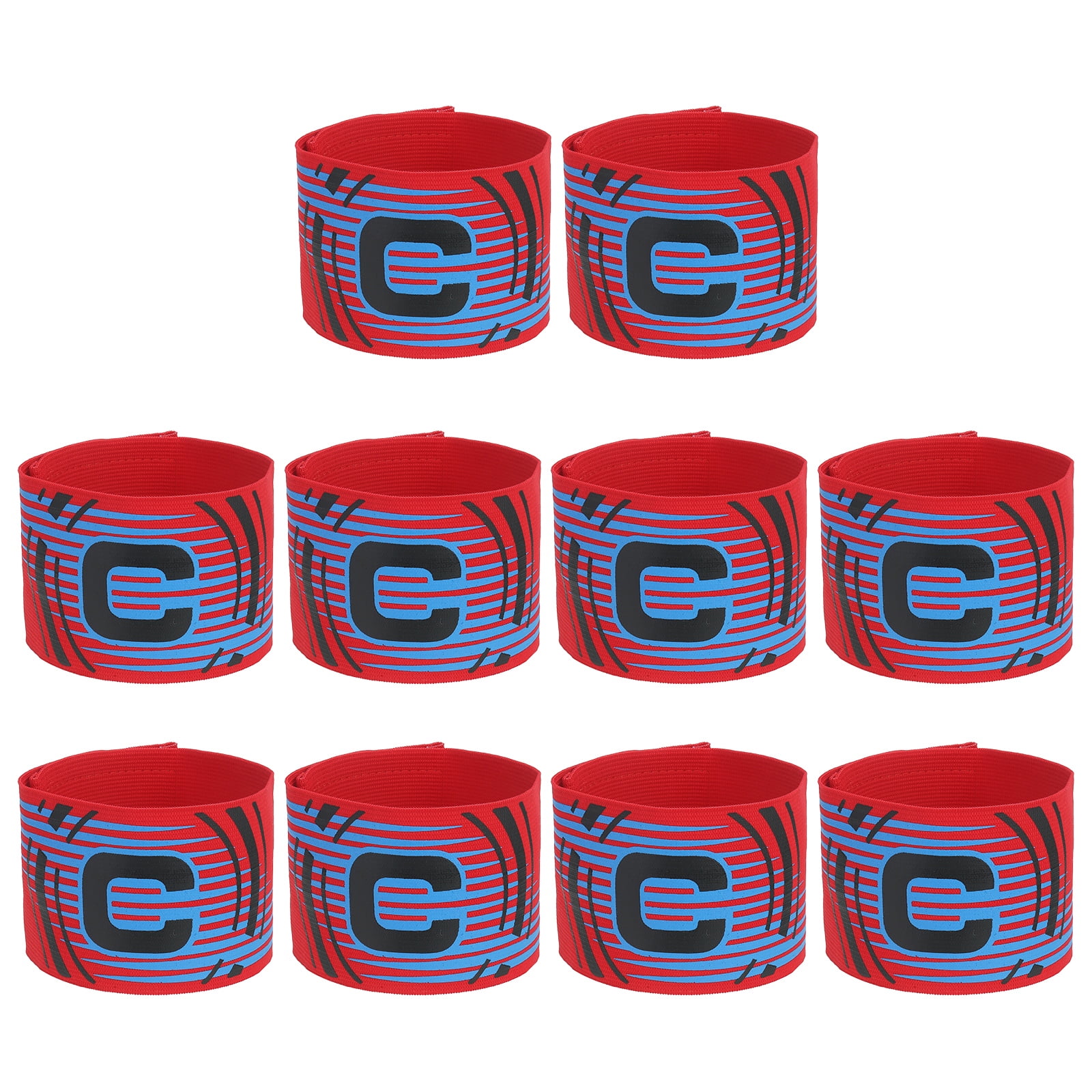 Uxcell Soccer Captain Armband, Captain Arm Bands for Soccer Elastic ...