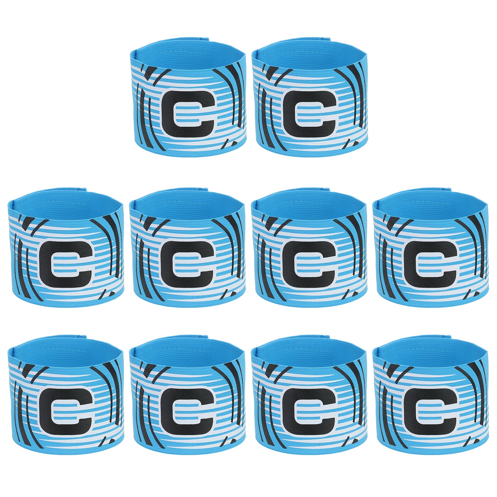 Uxcell Soccer Captain Armband, Captain Arm Bands for Soccer Elastic ...