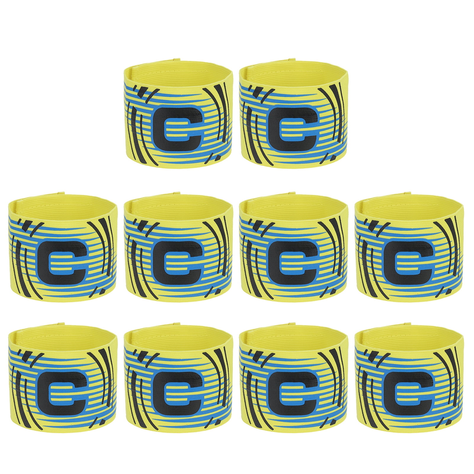 Uxcell Soccer Captain Armband, Captain Arm Bands for Soccer Elastic ...
