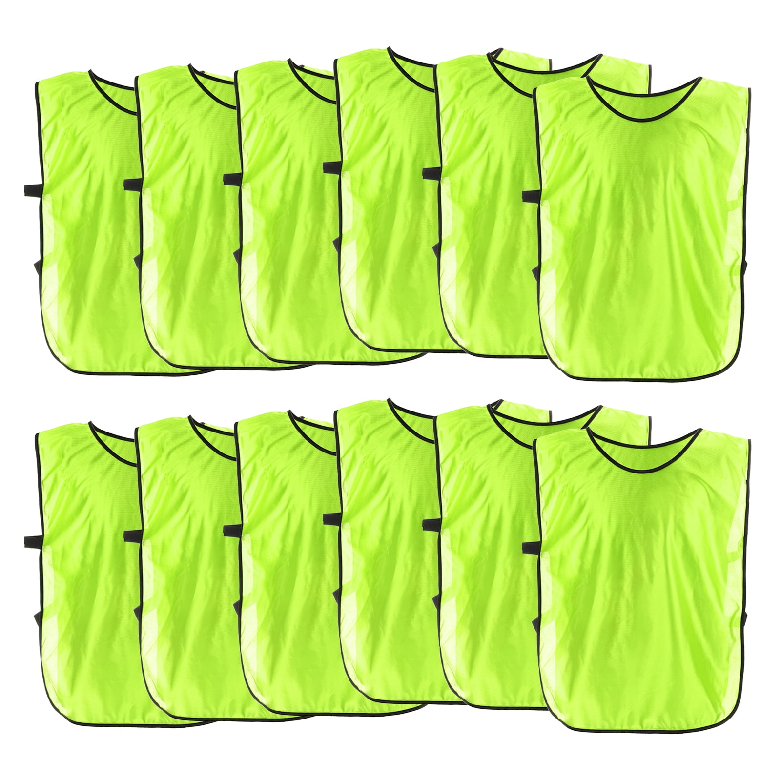 Uxcell Soccer Pinnies Training Vest 25 x 17 Inch Team Practice Pinnies ...