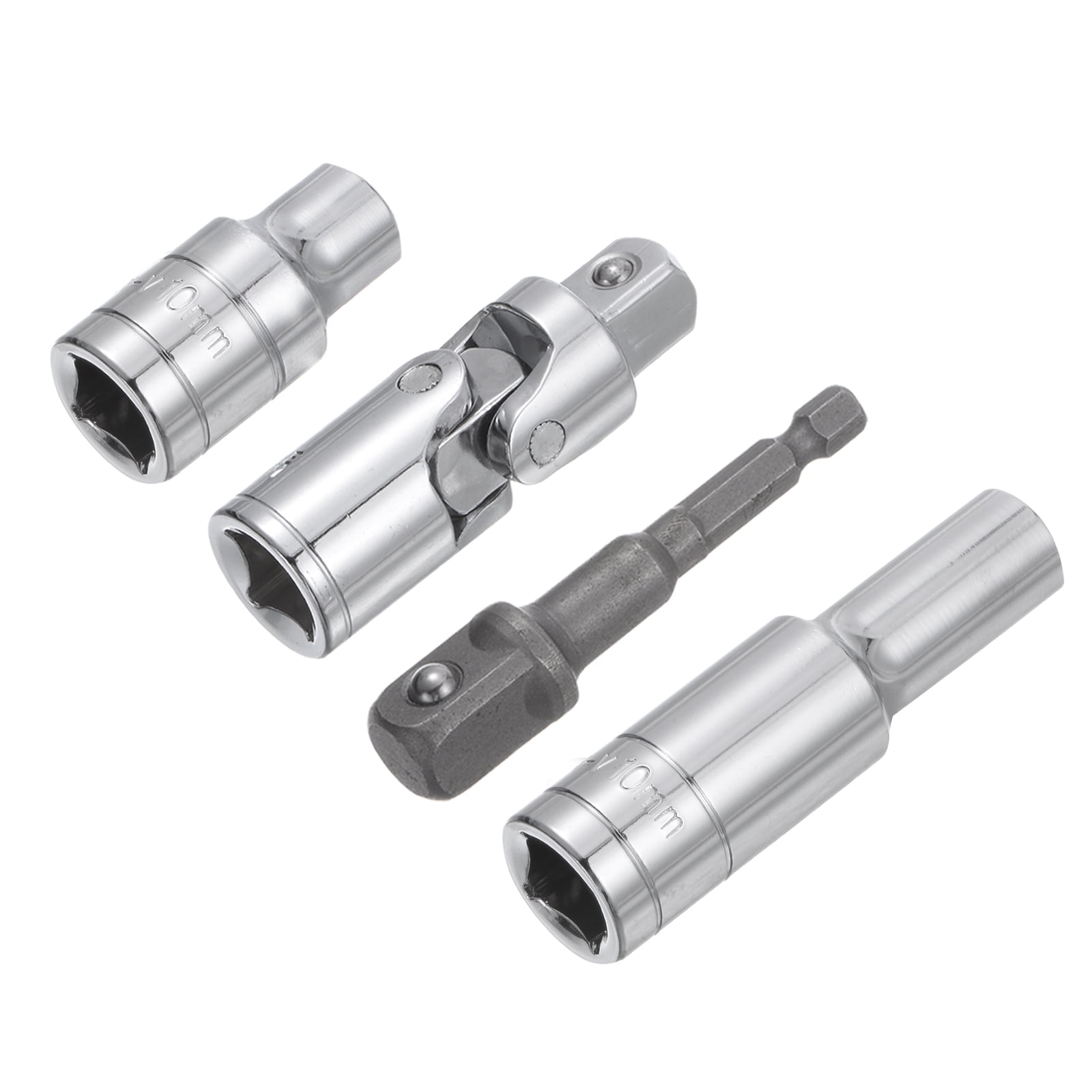 Uxcell Socket Accessory Set, 10mm Shallow and Deep Socket Universal ...