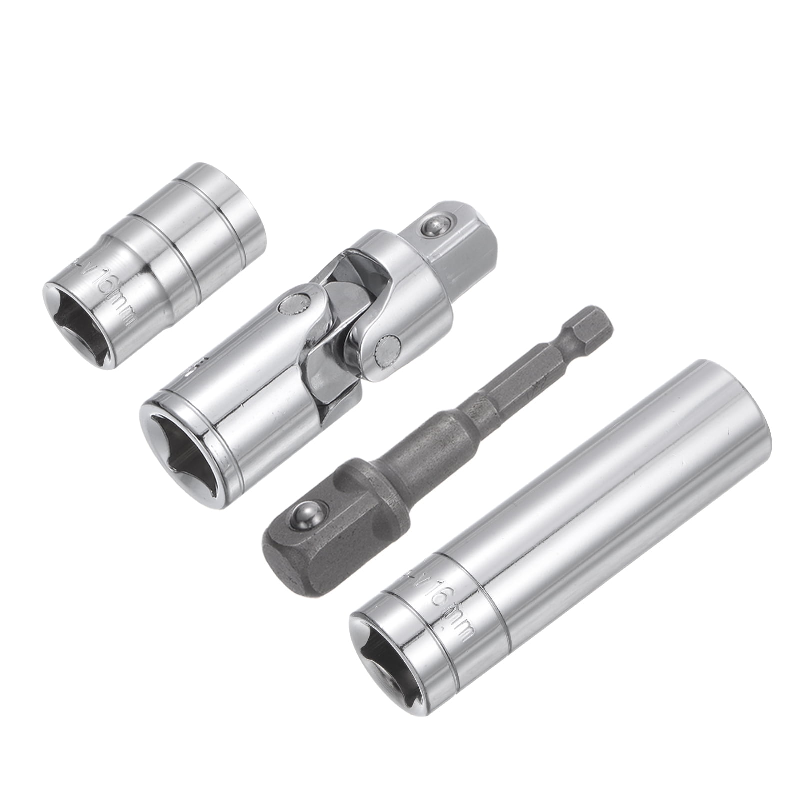 Uxcell Socket Accessory Set, 16mm Shallow and Deep Socket Universal ...