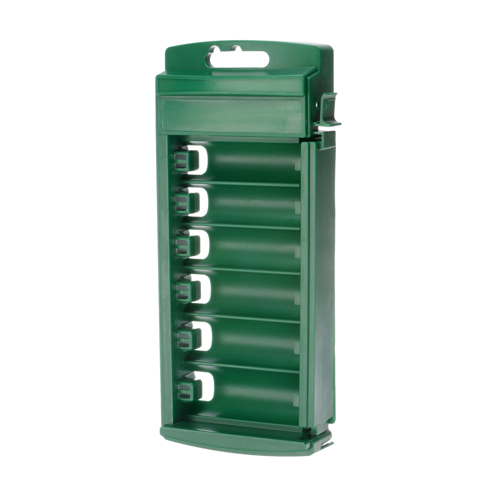 Uxcell Socket Organizer 1/2" Drive 6 Slots Portable Deep Socket Clip ...