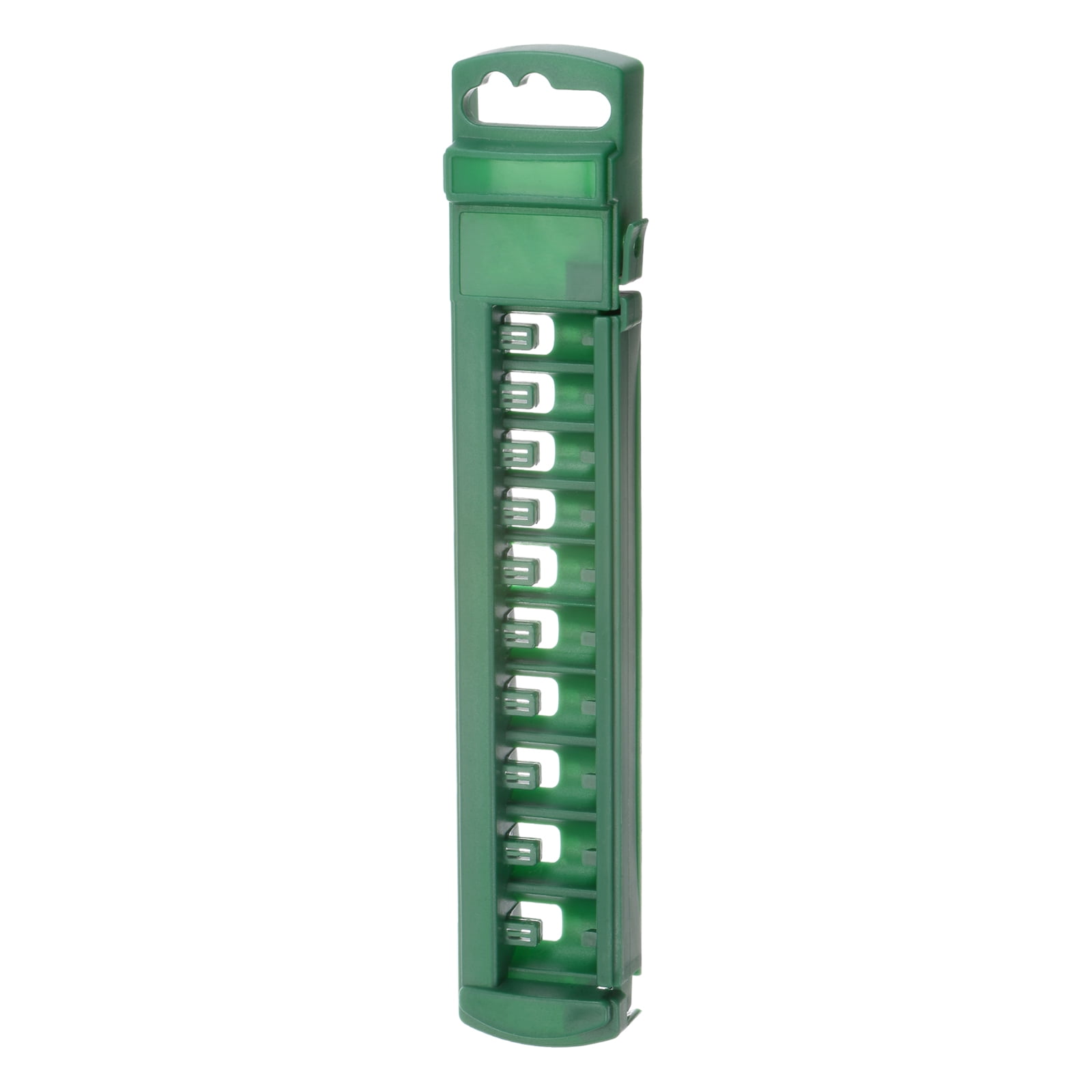 Uxcell Socket Organizer 1/4" Drive 10 Slots Portable Shallow Socket ...