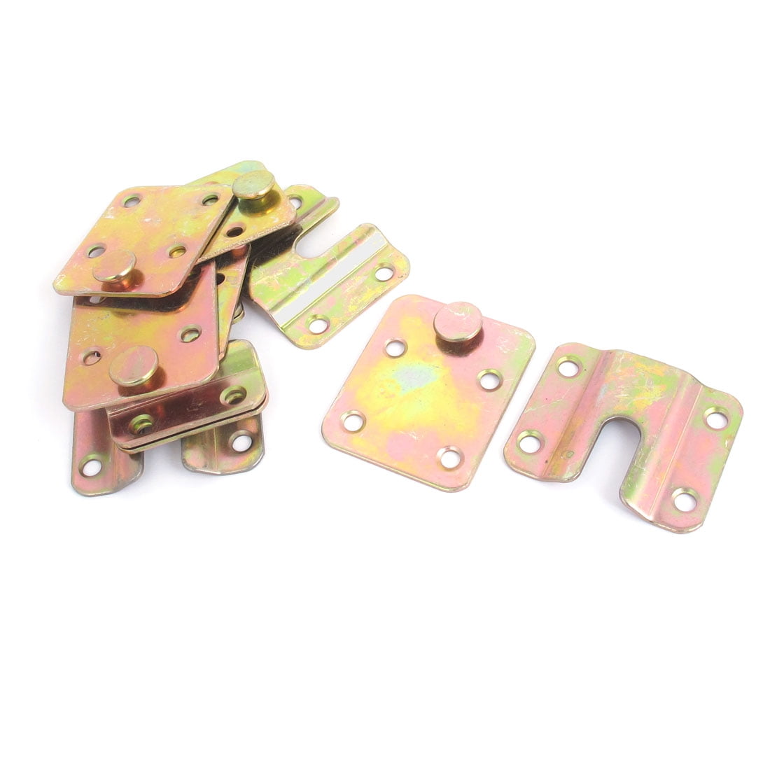 Uxcell Sofa Furniture Hardware Interlock Connector Hook Bed Hinge 5 ...