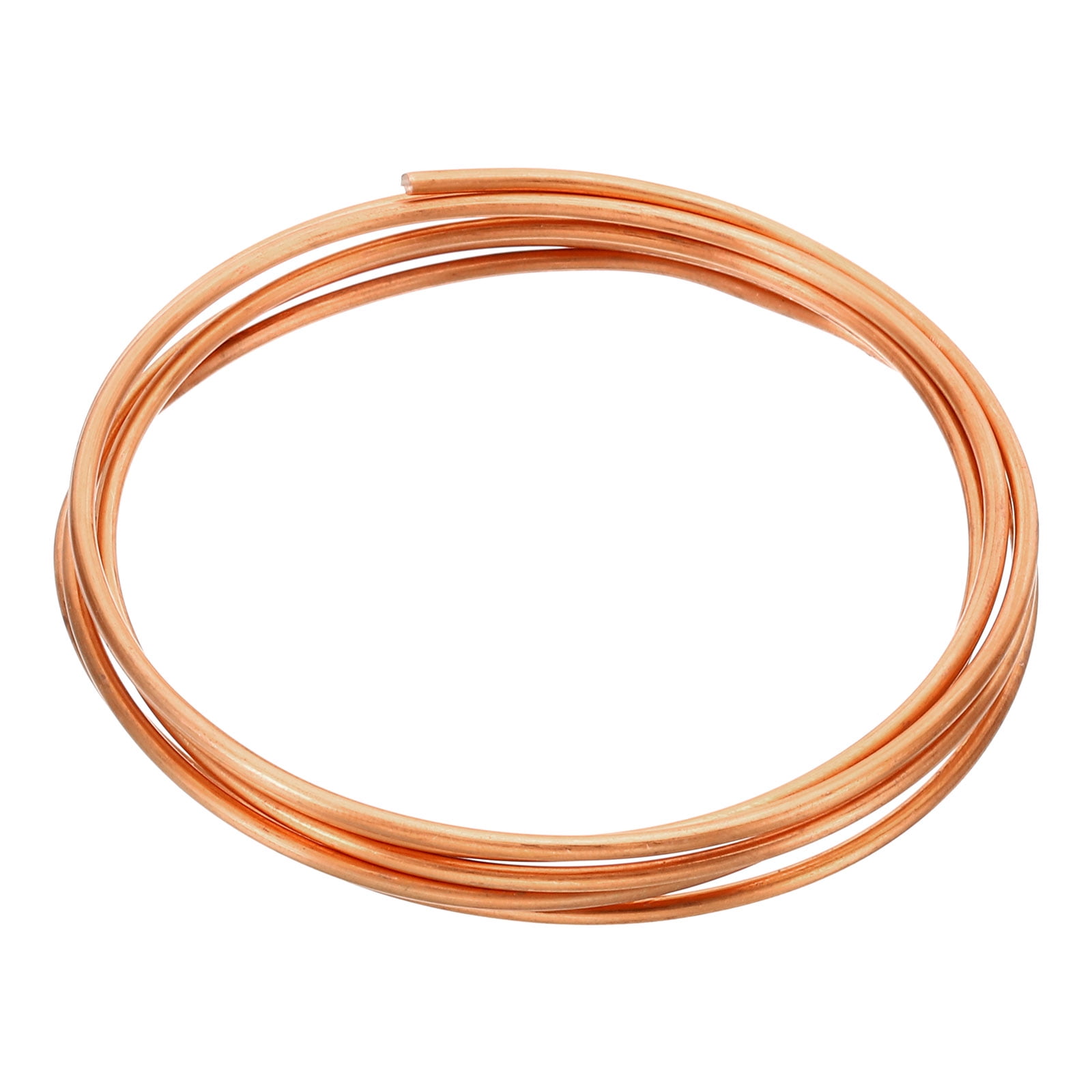 Uxcell Soft Copper Wire, 12Gauge/2.0mm Diameter 1.2m/3.9ft Spool Craft ...