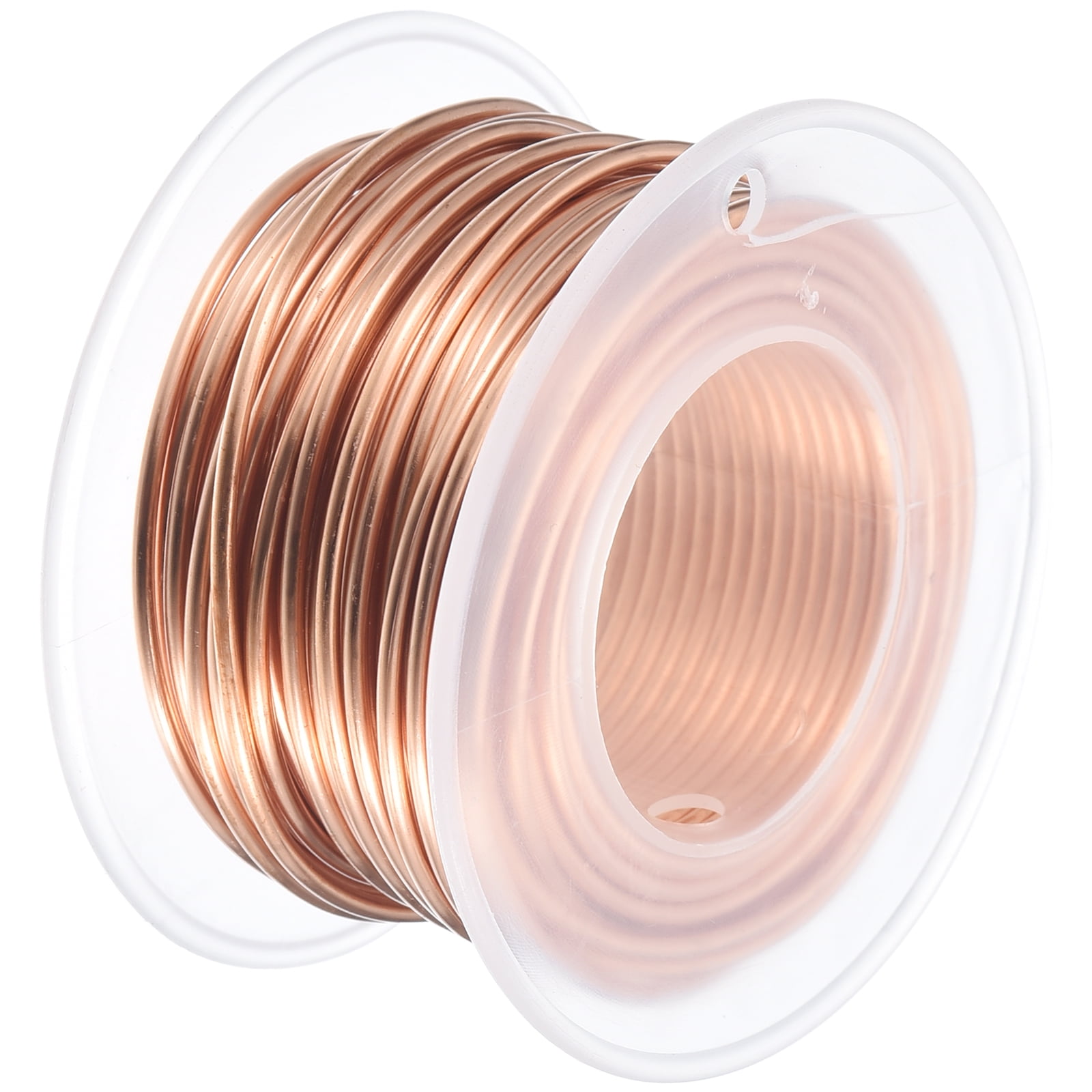 Uxcell Soft Copper Wire 14 Gauge, 32.8ft, 99.9% Pure Bare Copper Wire ...