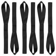 1set 6 Bags Nylon Reusable Rope Clamp Black 43x22x14mm Hole: 9x8mm ...