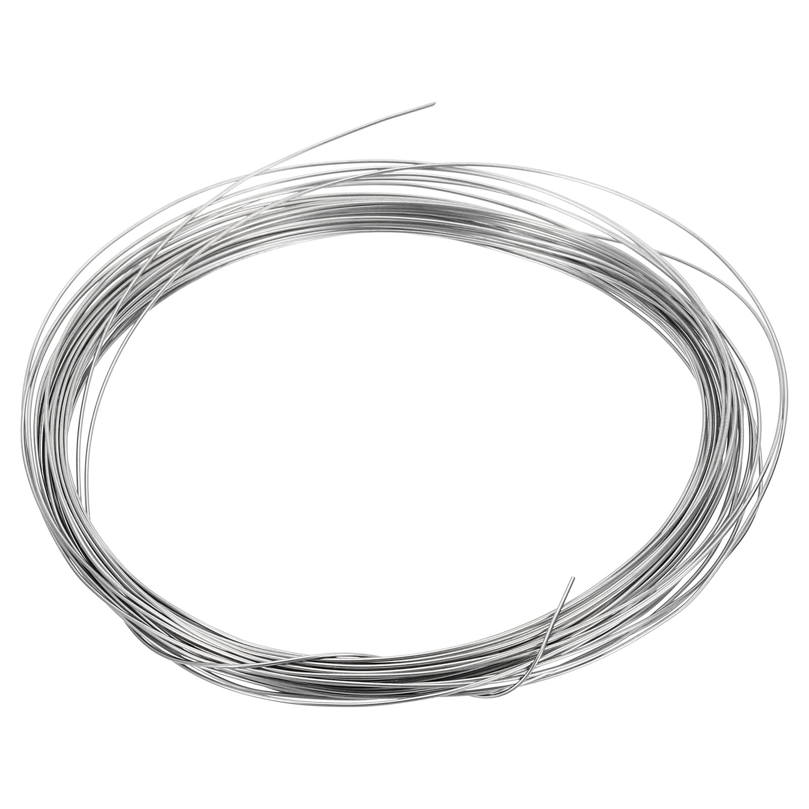 Uxcell Soft Nickel Silver Wire, 24Gauge/0.5mm Diameter 10m/32.8ft Pure ...