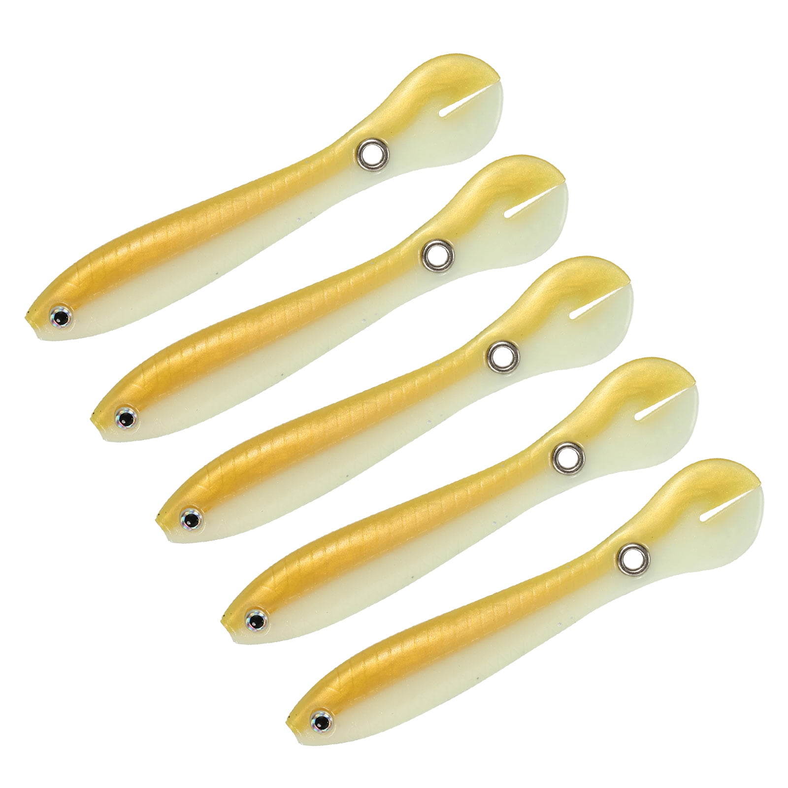 Uxcell Soft Realistic Loach Fishing Lures Swimbait Hopping Mock Bait ...