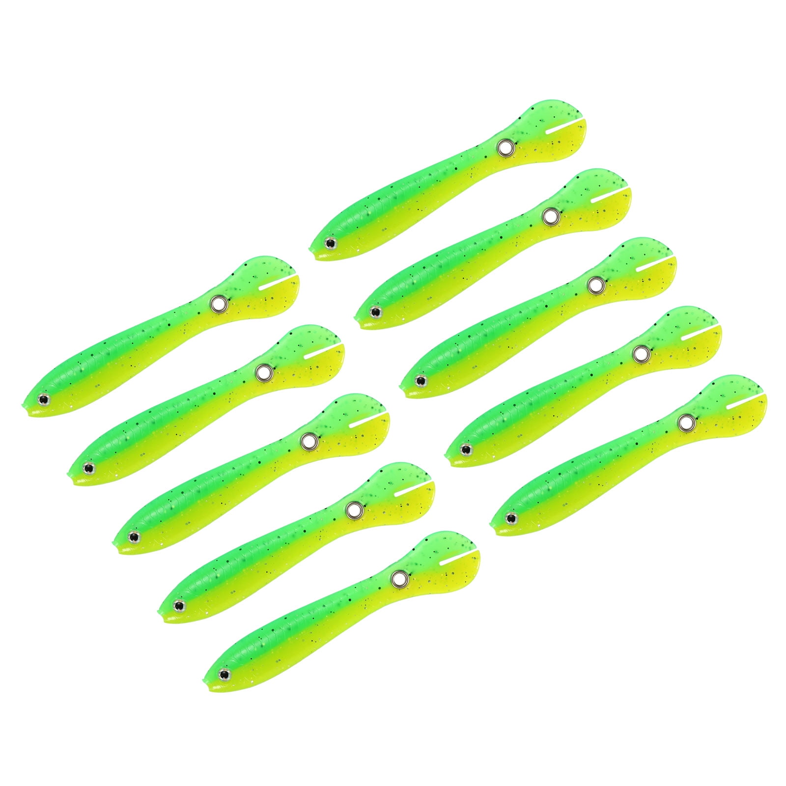 Uxcell Soft Realistic Loach Fishing Lures Swimbait Hopping Mock Bait ...
