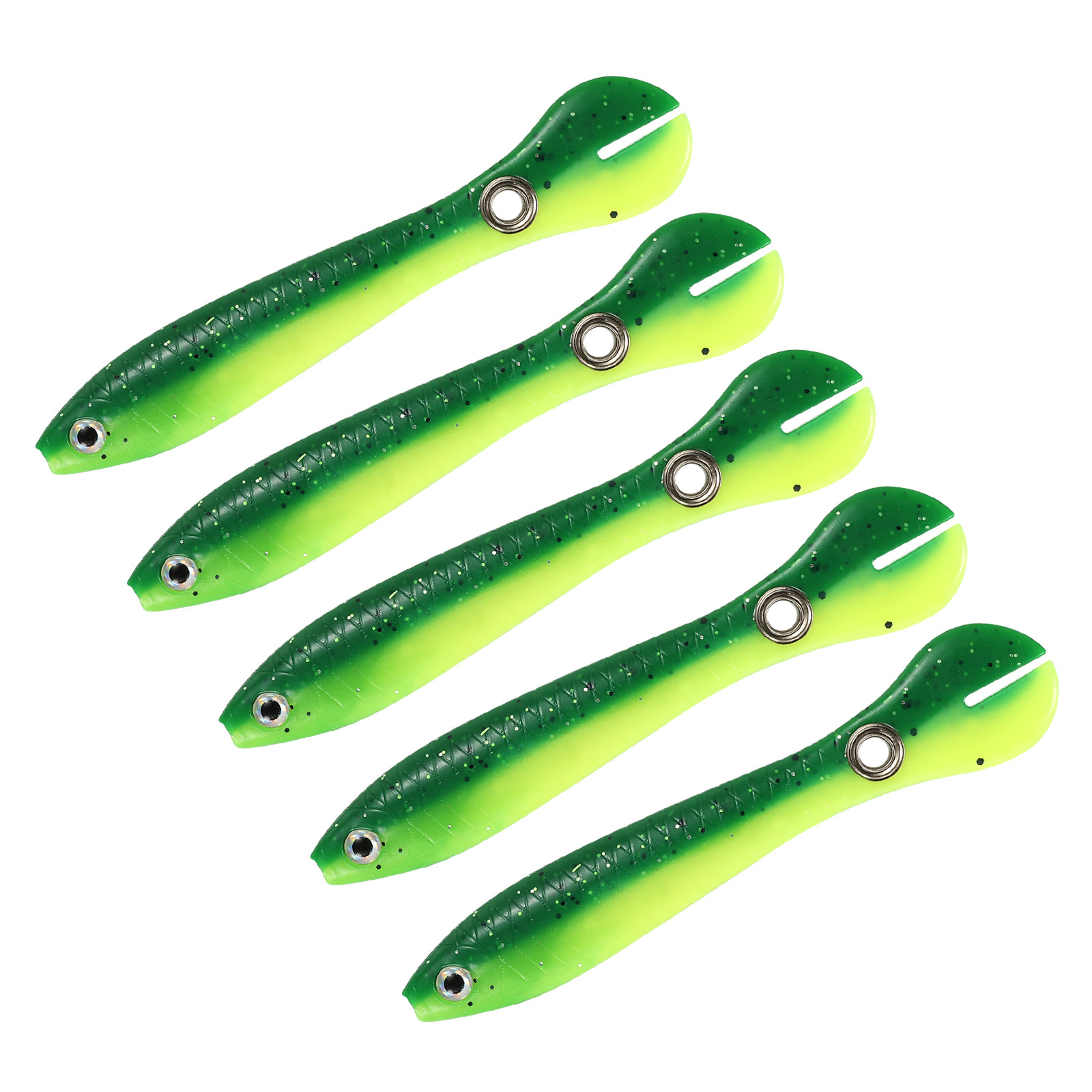 Uxcell Soft Realistic Loach Fishing Lures Swimbait Hopping Mock Bait ...