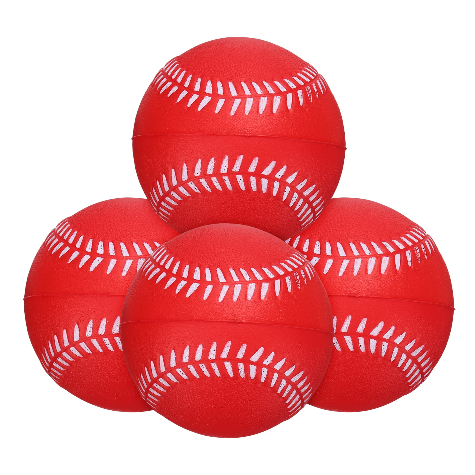 Uxcell Soft Sponge Foam Baseballs, PU Solid Baseballs Training Practice ...