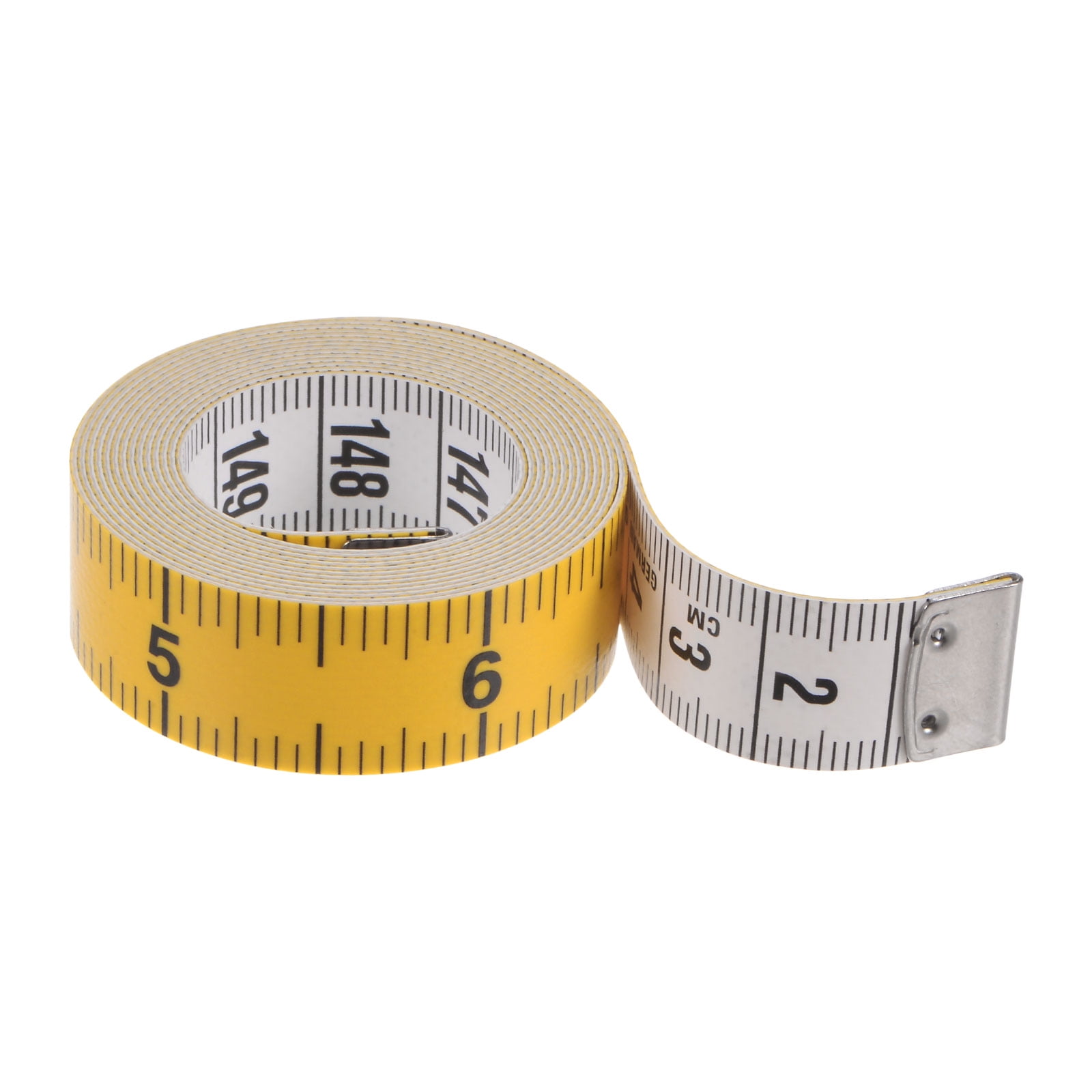 Uxcell Soft Tape Measure 150cm/60" Double Scale Inch & Metric Flexible ...
