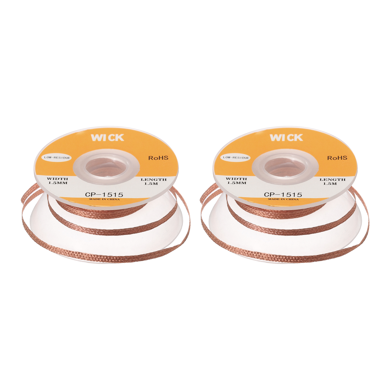 Uxcell Solder Wick Braid No-Clean Desoldering Wick Braid for Remove the ...