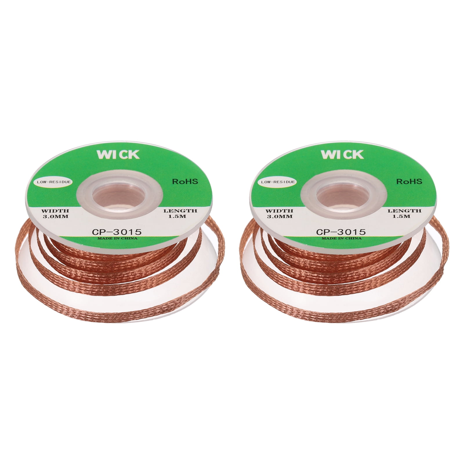 Uxcell Solder Wick Braid No-Clean Desoldering Wick Braid for Remove the ...