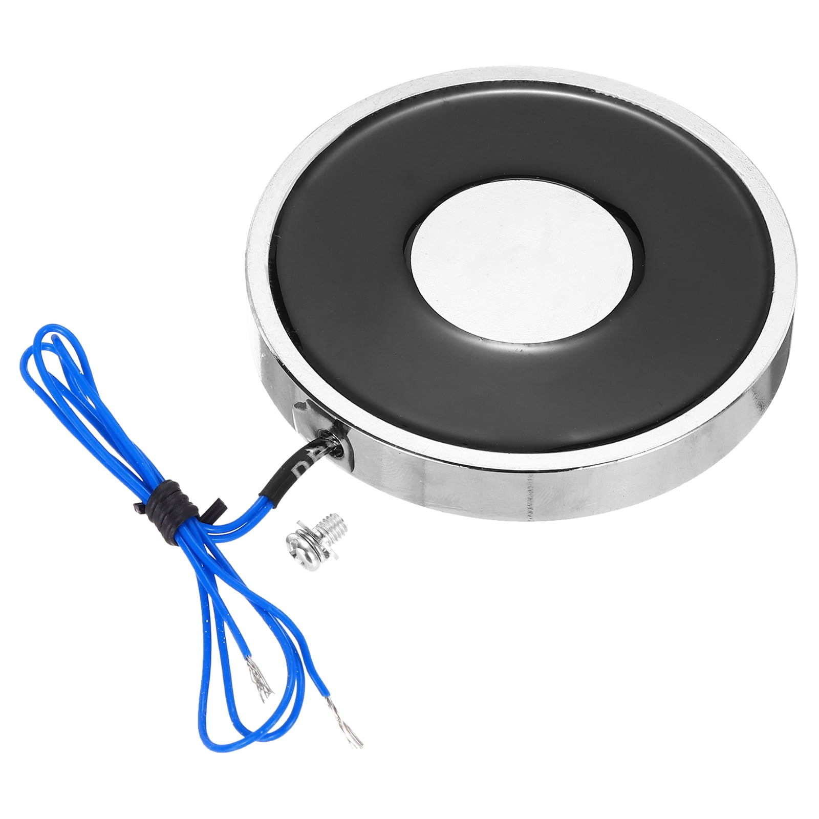 Uxcell Solenoid Electromagnet DC 12V 2.5W 6.6LB/3Kg Round Electric ...