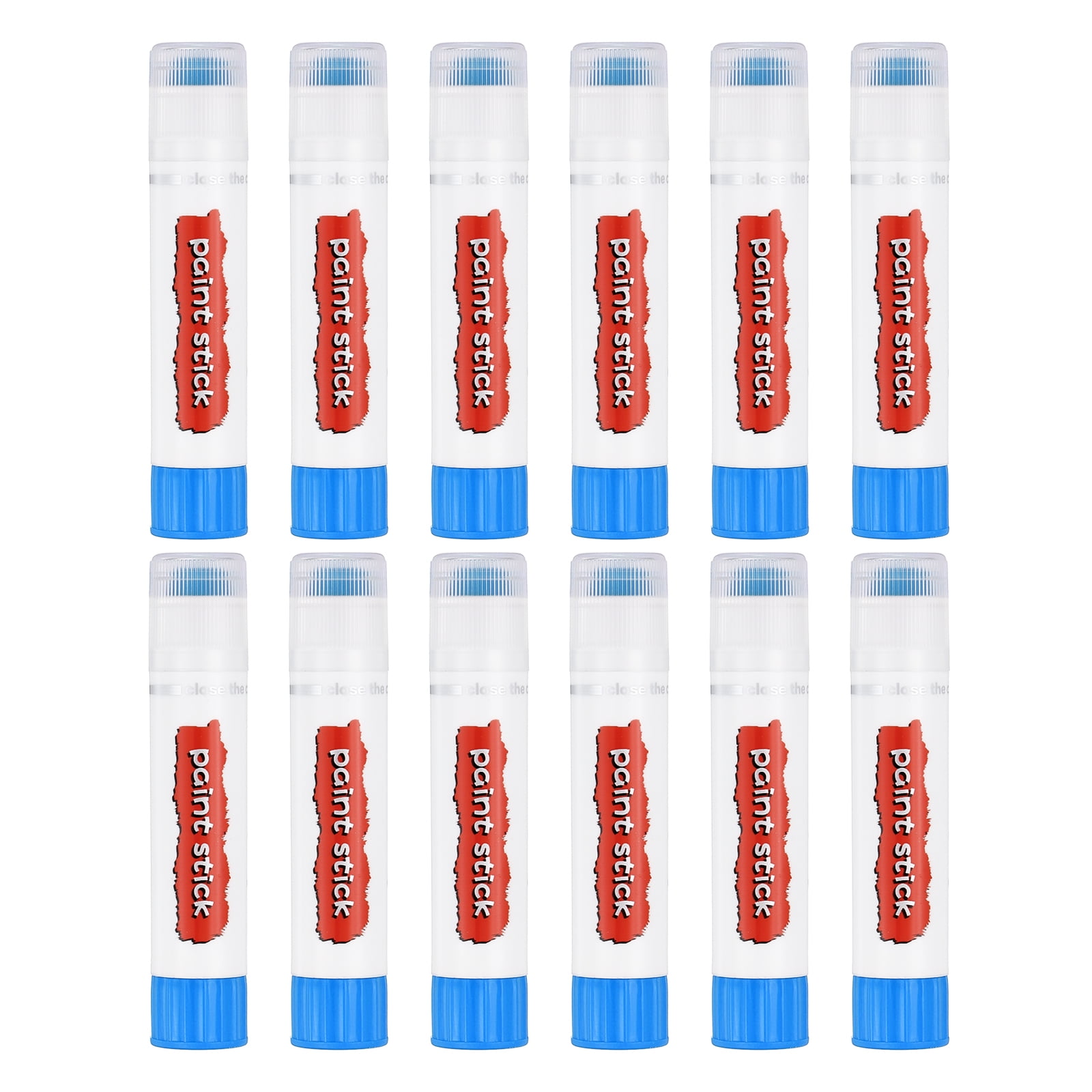 Uxcell Solid Tempera Paints, 12 Pcs Washable Paint Sticks Paint Pens ...