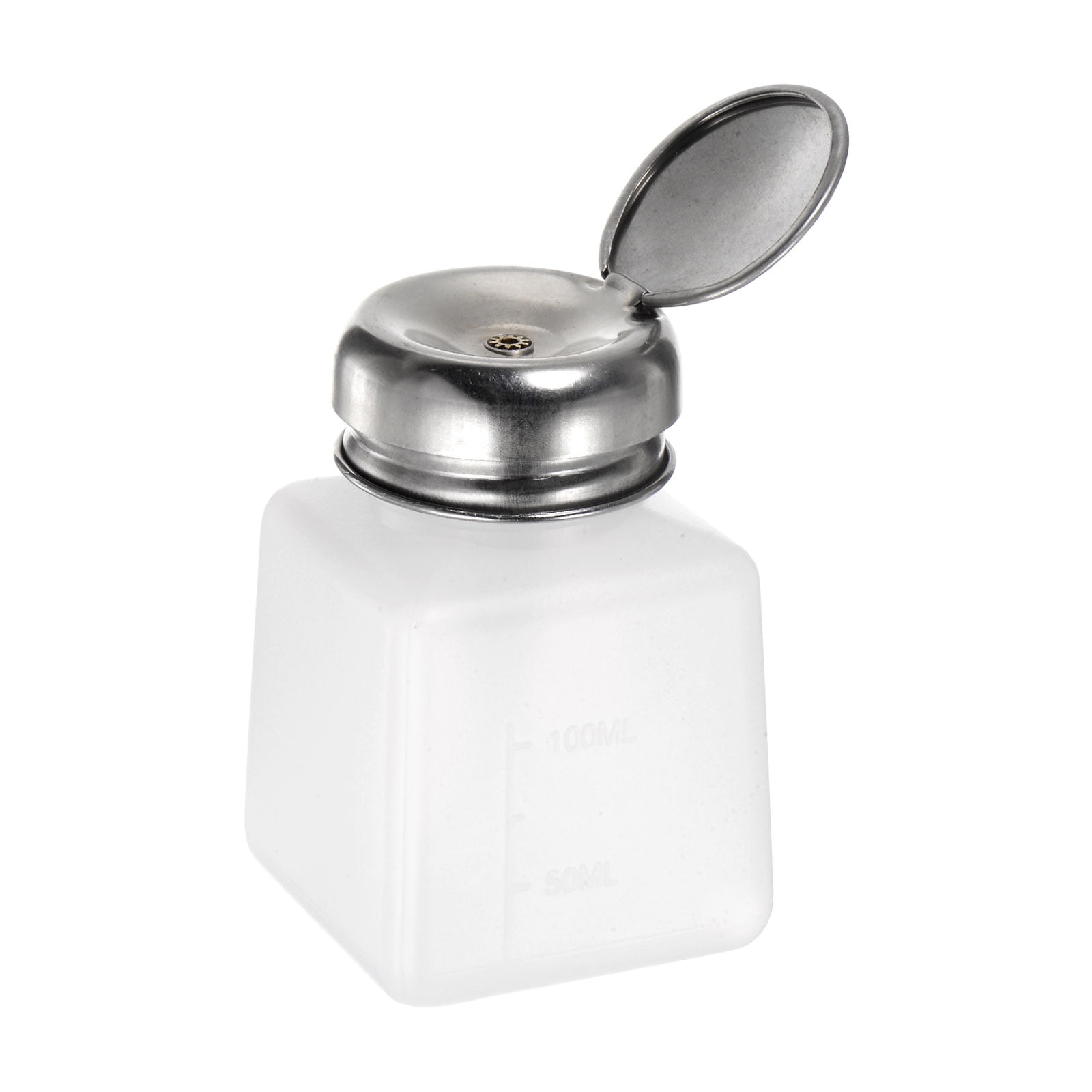 Uxcell Solvent Alcohol Dispenser 100ml(3.4oz) Push Down Liquid ...