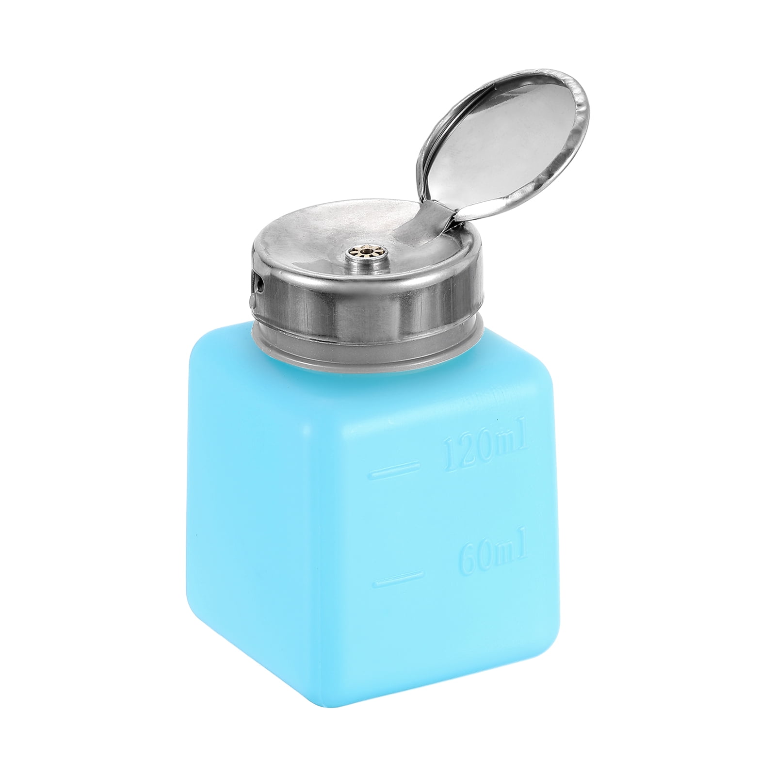 Uxcell Solvent Alcohol Dispenser 120ml(4oz) Nail Polish Remover Push ...