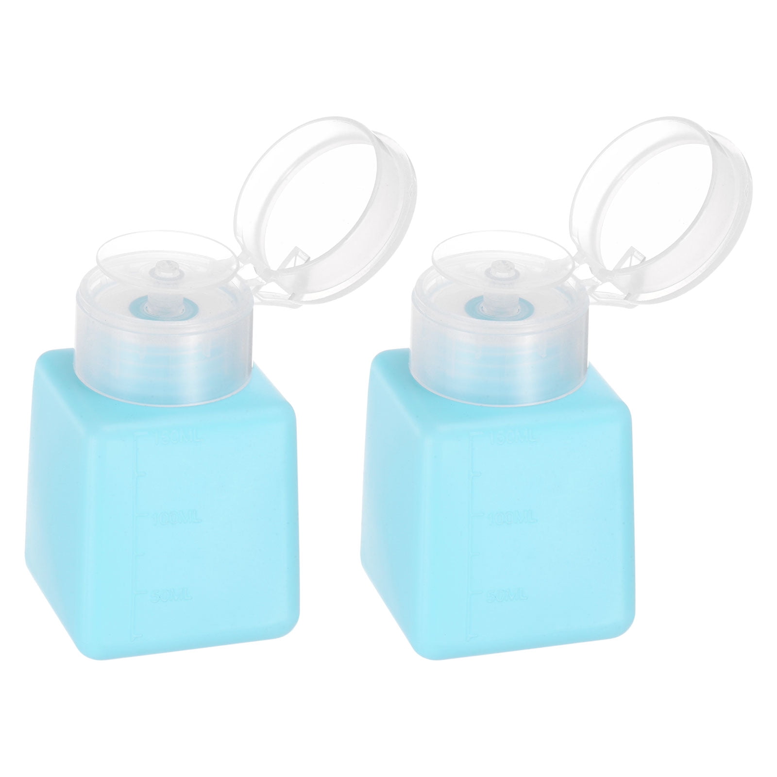 Uxcell Solvent Alcohol Dispenser 150ml(5.1oz) Press Type Plastic Lid ...