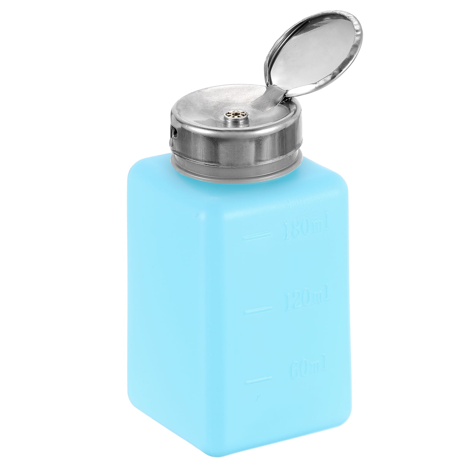 Uxcell Solvent Alcohol Dispenser 180ml(6.1oz) Nail Polish Remover Push ...