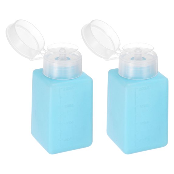 Uxcell Solvent Alcohol Dispenser 200ml(6.8oz) Press Type Plastic Lid ...