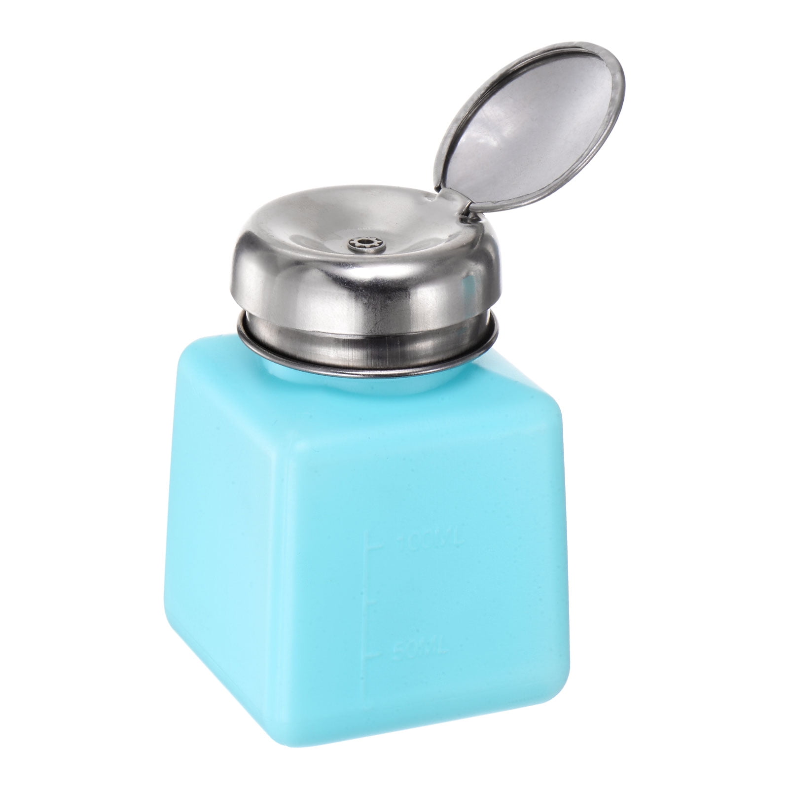 Uxcell Solvent Alcohol Dispenser 100ml(3.4oz) Push Down Liquid ...