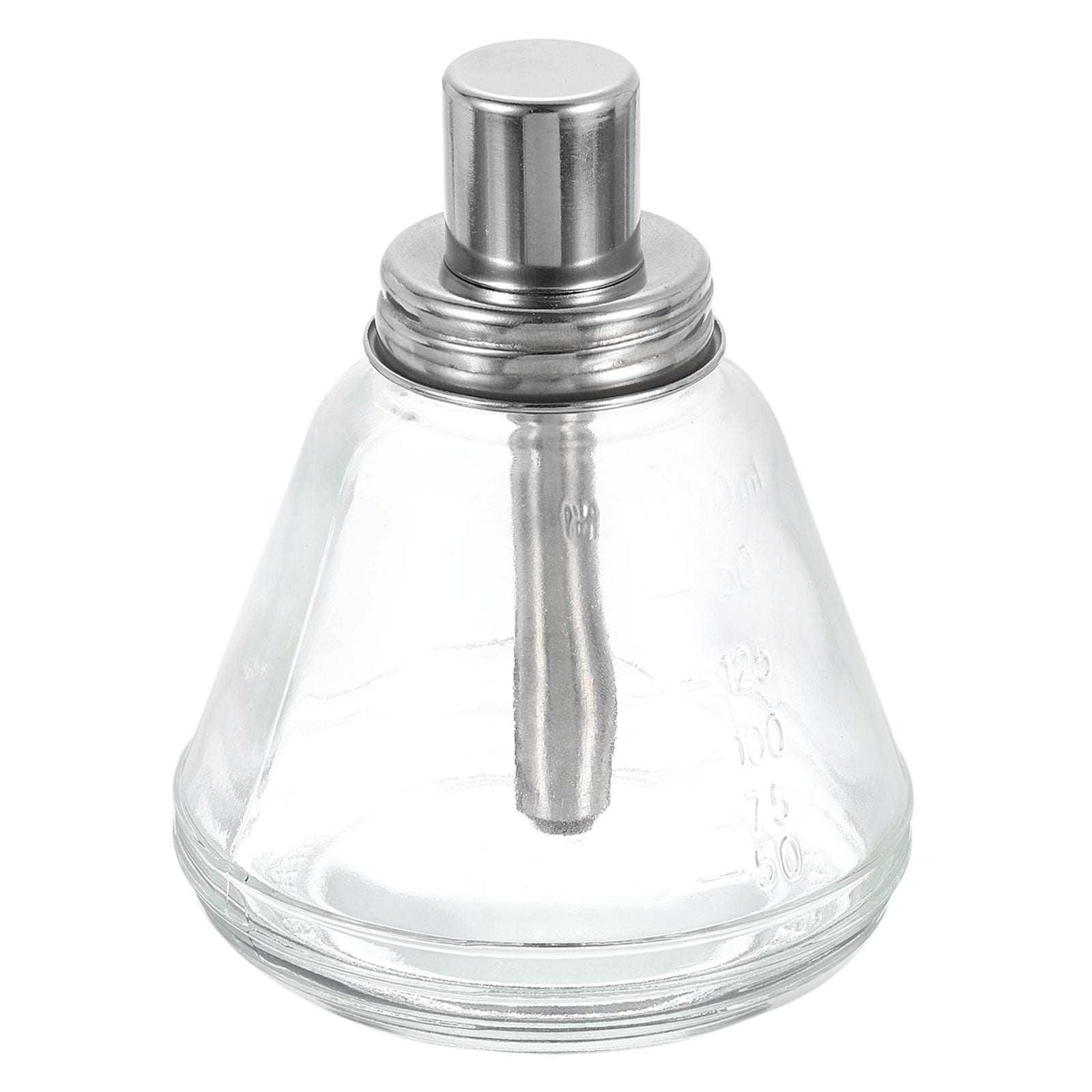 Uxcell Solvent Alcohol Dispensers 180ml Conical Push Down Liquid Bottle ...