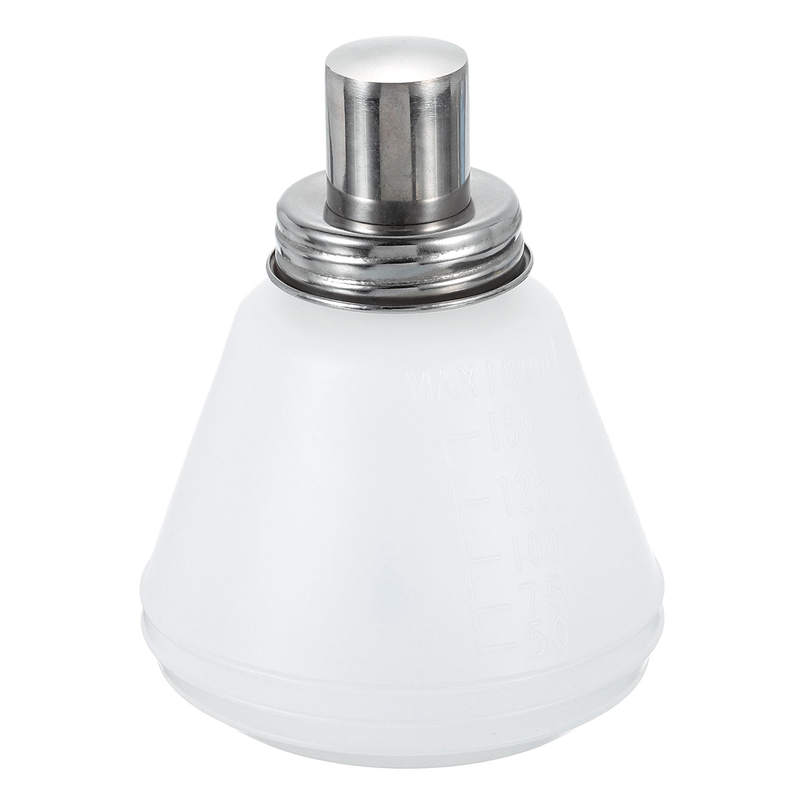 Uxcell Solvent Alcohol Dispensers 180ml Conical Push Down Liquid Bottle ...