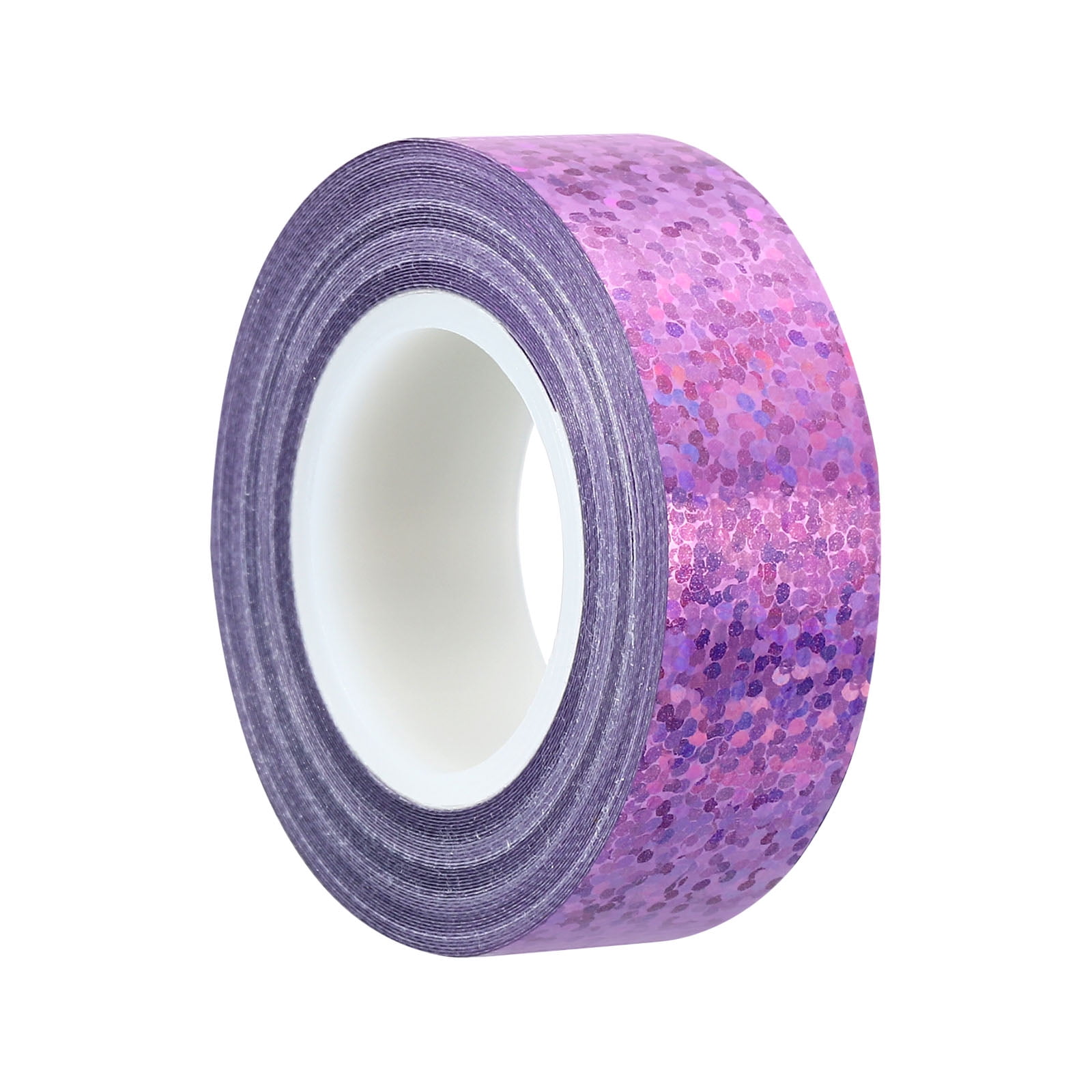 Uxcell Sparkle Glitter Tape 15mm x 5m, 1 Pack Art Prism Tapes Self ...