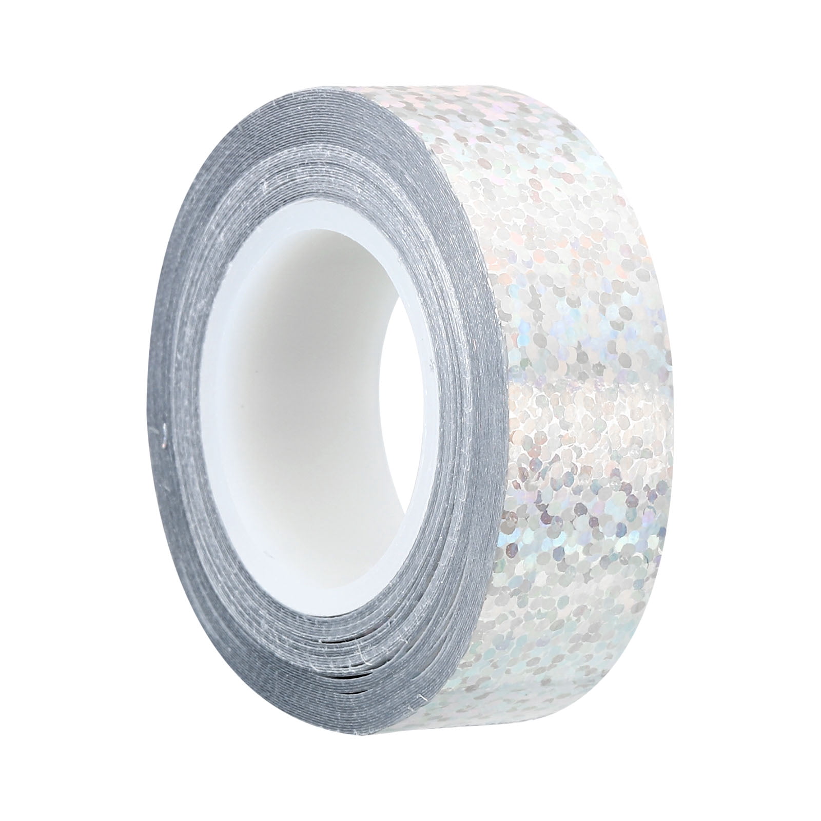 Uxcell Sparkle Glitter Tape 15mm x 5m, 1 Pack Art Prism Tapes Self ...
