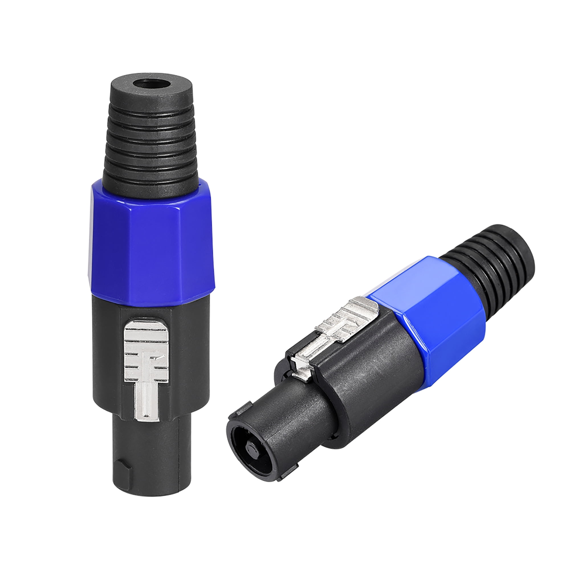 Uxcell Speaker Adapter Connectors,4-Pole Speaker Plug Twist Lock ...