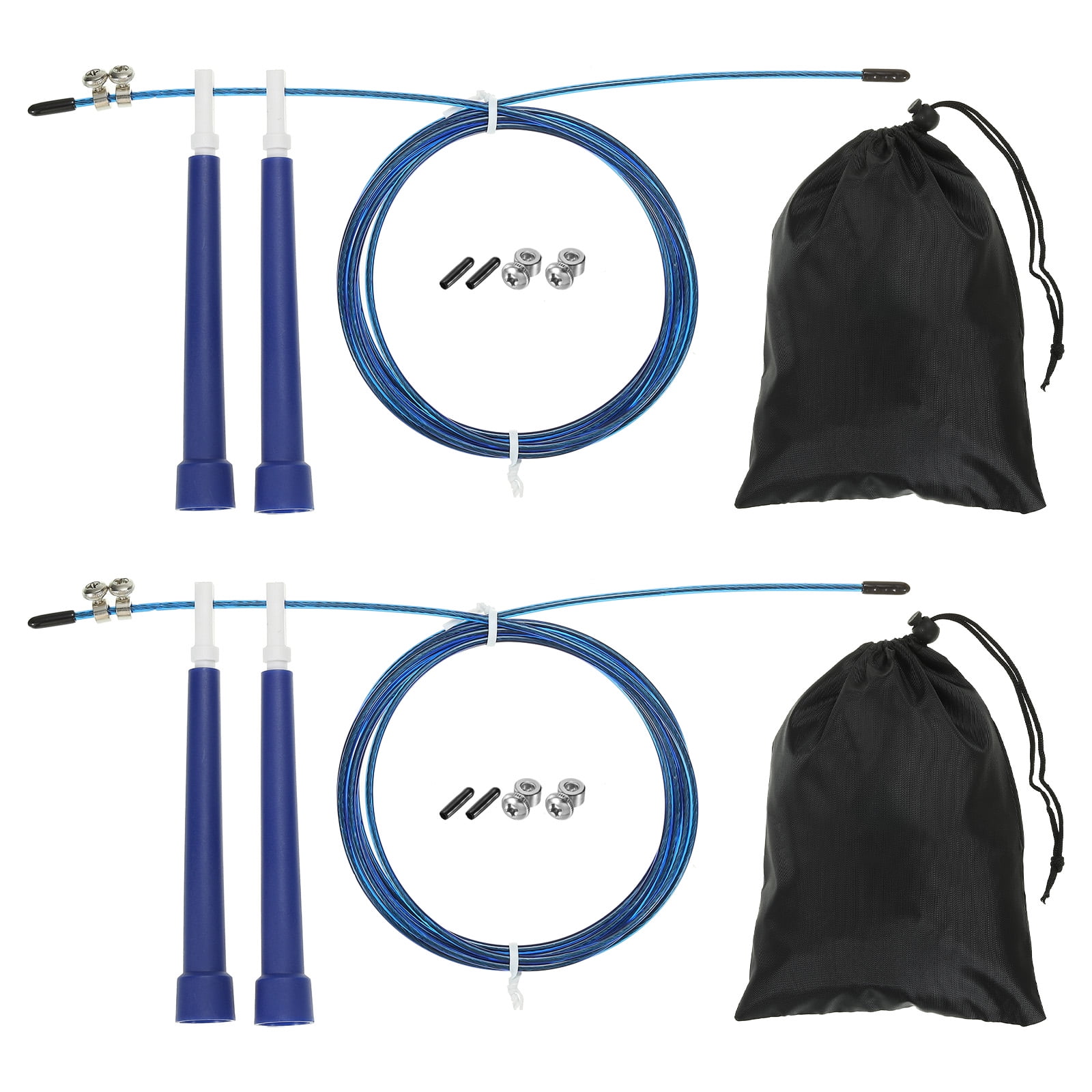 Uxcell Speed Jump Rope Adjustable Speed Skipping Rope with Storage Bag ...