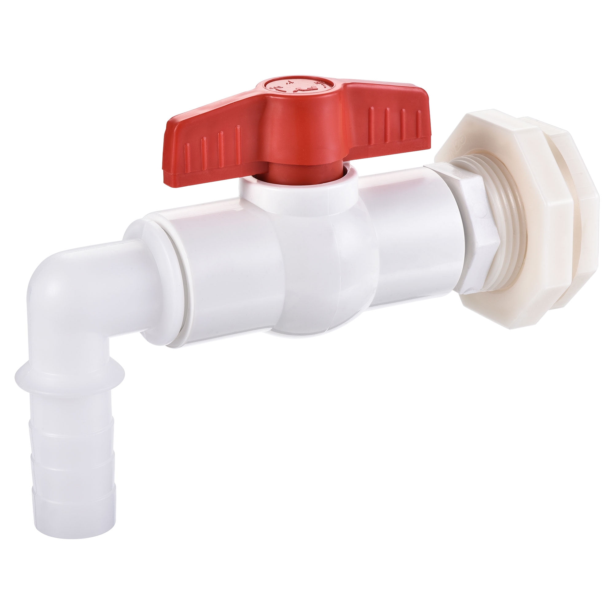 Uxcell Spigot Faucet Kit ABS G1 Female Bulkhead Fitting with Ball Valve ...