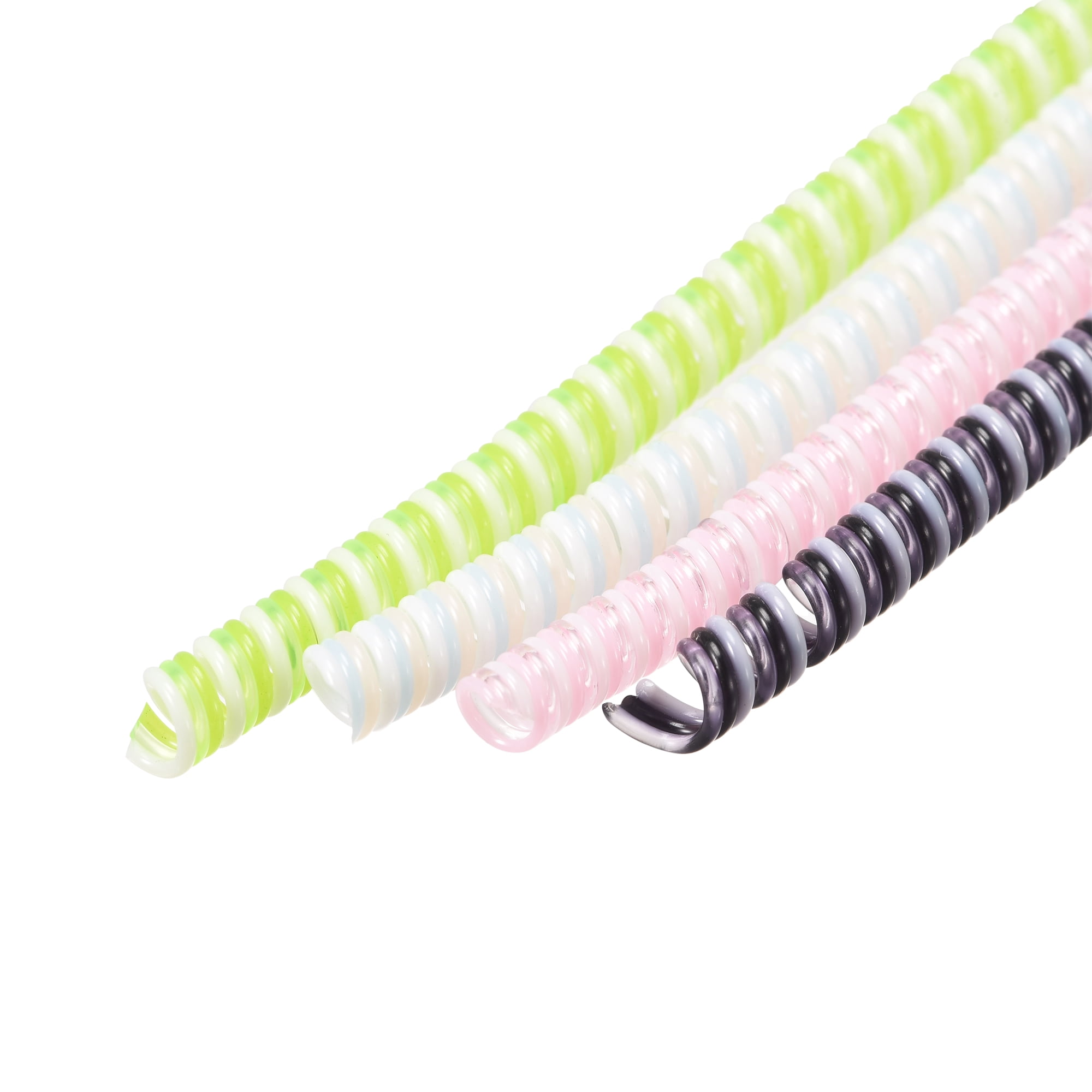 Uxcell Spiral Cable Protector for USB Cord Sleeve 4.6 Feet Each, Pink ...