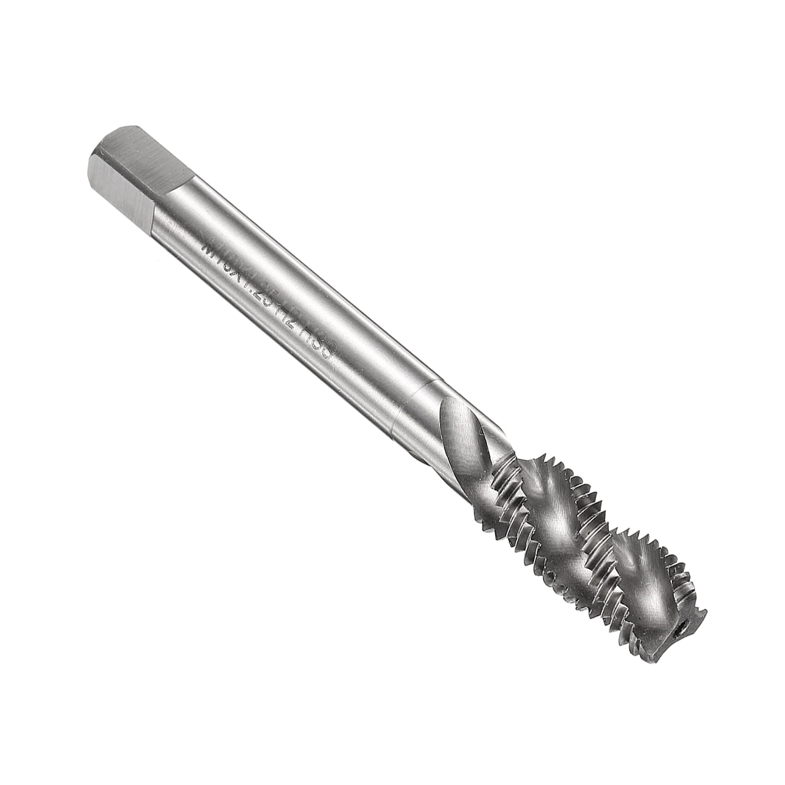 Uxcell Spiral Flute Thread Tap M10 x 1.25 Metric Machine Taps HSS6542 Uncoated - Walmart.com