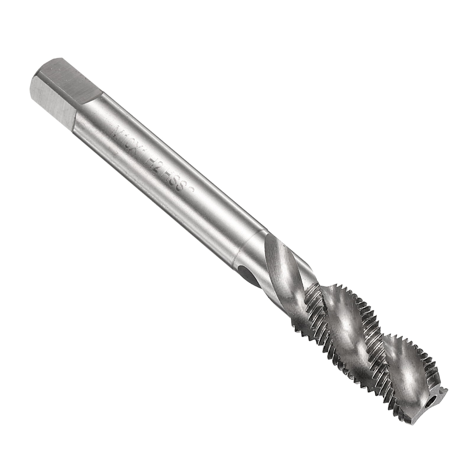 Uxcell Spiral Flute Thread Tap M10 x 1 Metric Machine Taps HSS6542 Uncoated - Walmart.com
