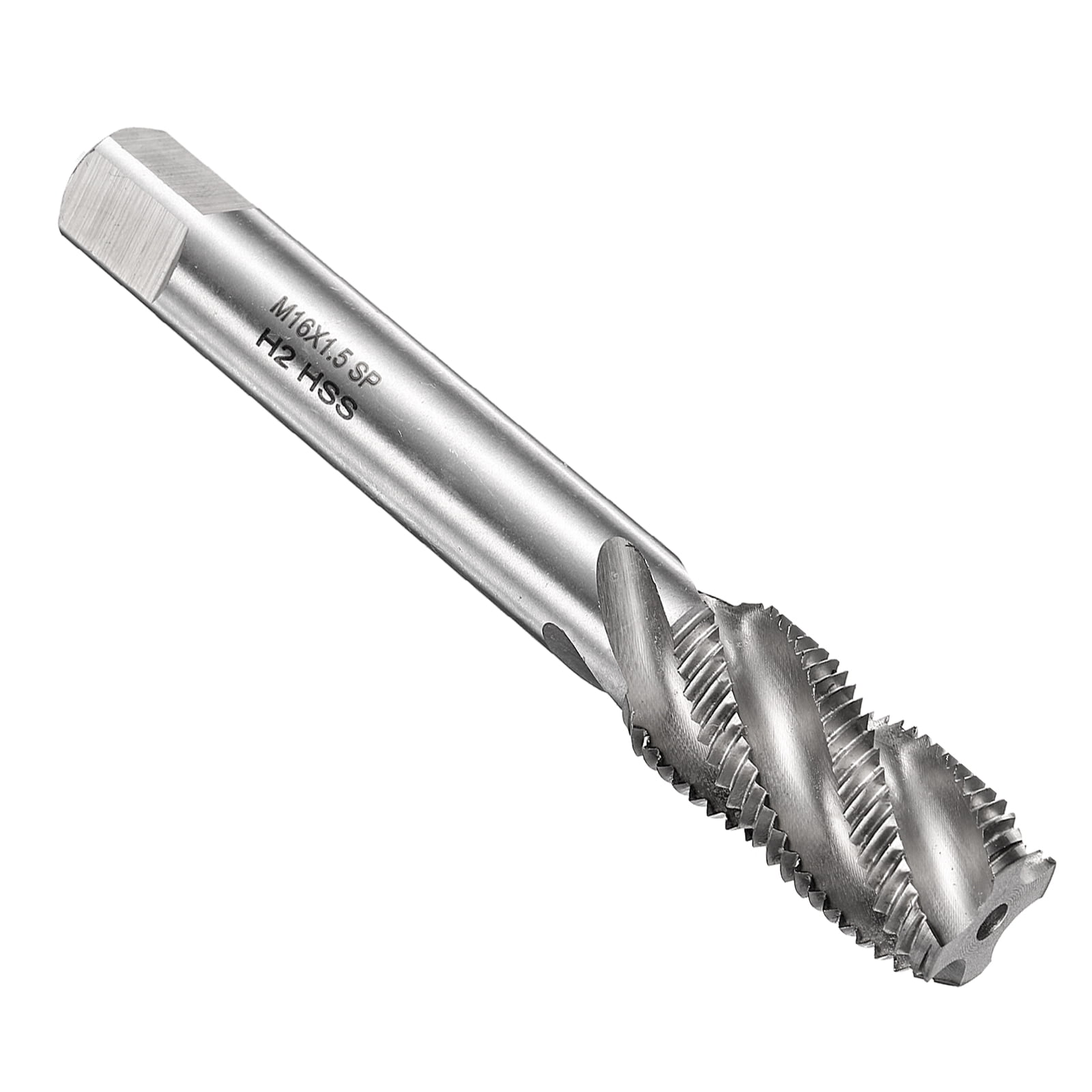 Uxcell Spiral Flute Thread Tap M16 x 1.5 Metric Machine Taps HSS6542 Uncoated - Walmart.com